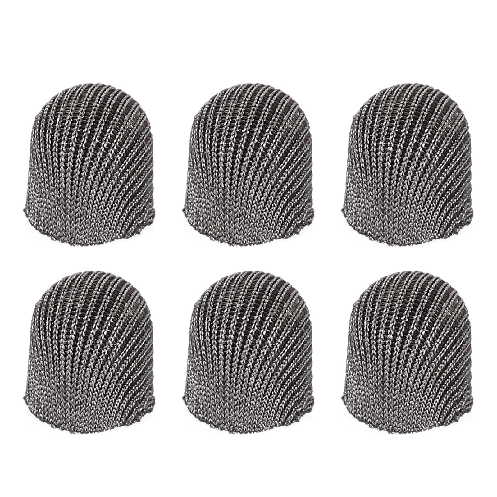 6mm (0.24") Replacement Stylus Pen Tips, 6Pcs Conductive Mesh Fiber ...