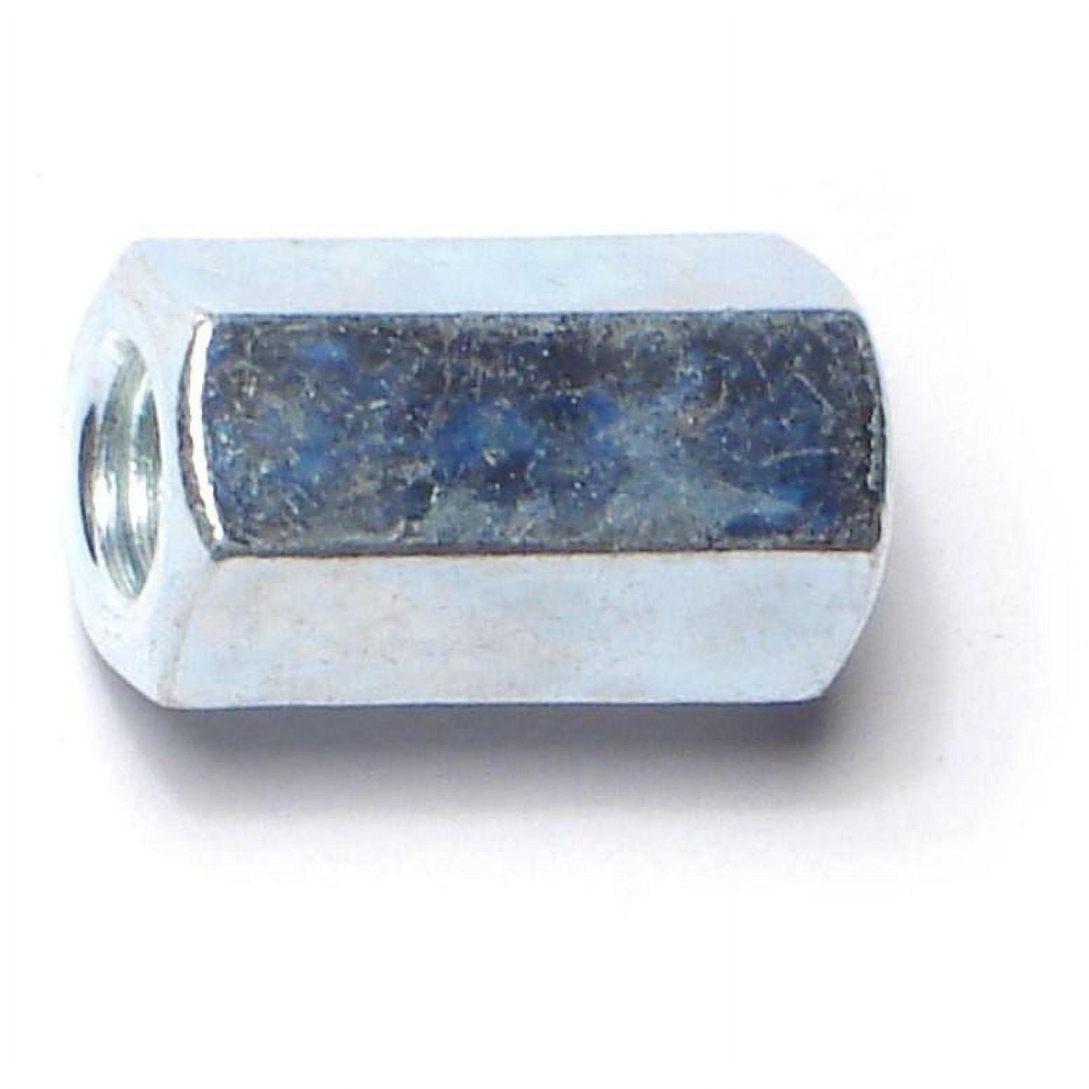 6mm-1.0 x 18mm Zinc Plated Steel Coarse Thread Coupling Nuts - Walmart.com