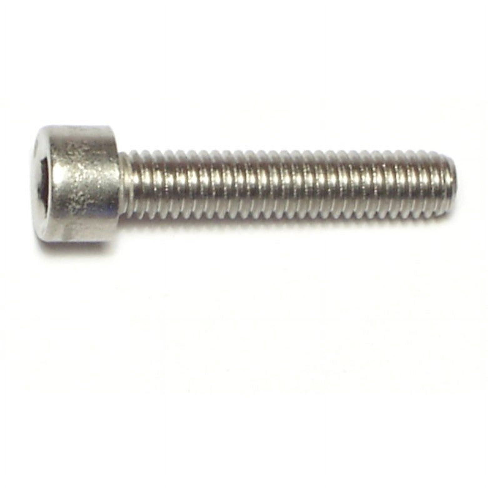 6mm-1.0 x 30mm Stainless A2-70 Steel Coarse Thread Hex Socket Cap ...