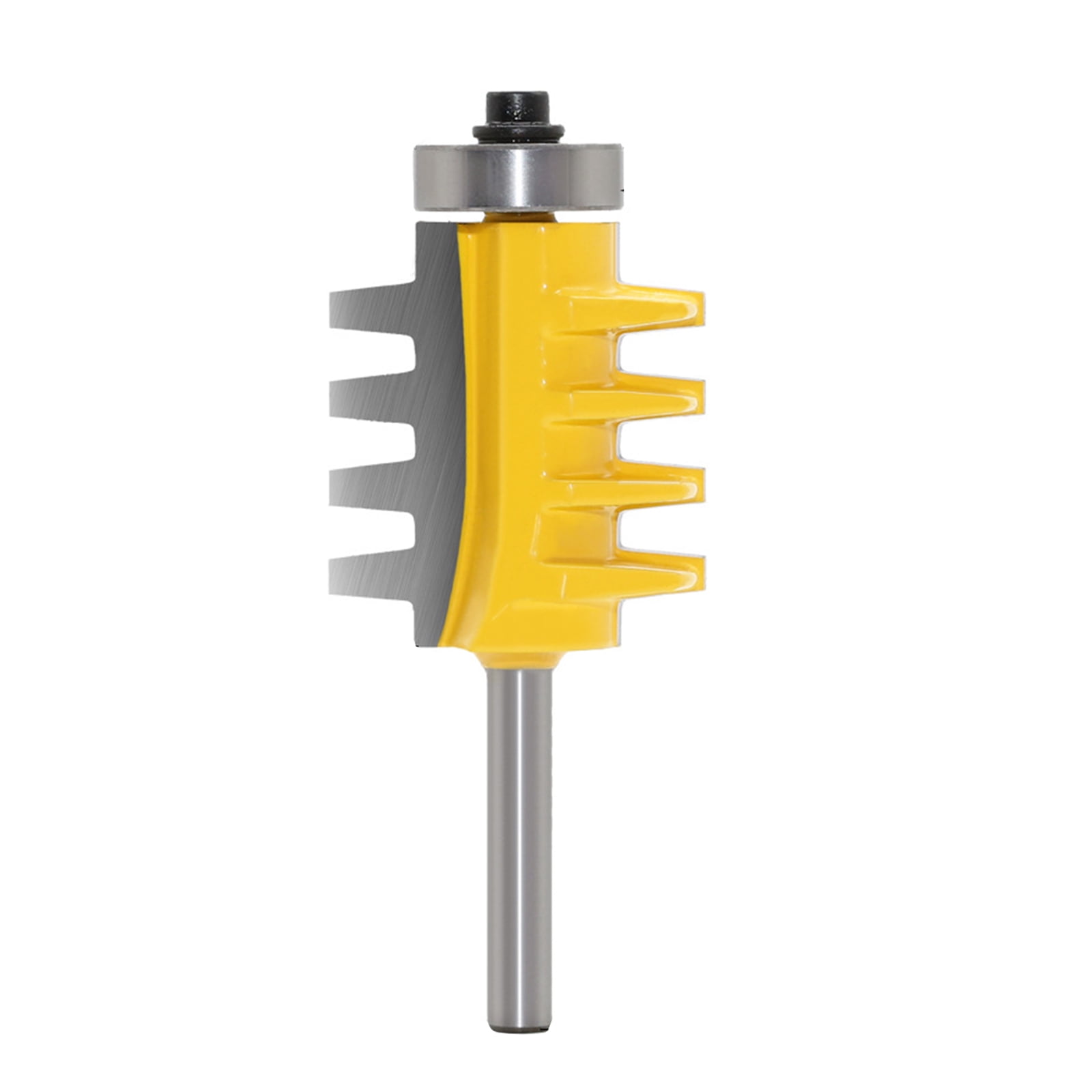 6mm 1/4" 8mm Shank Finger Joint Router Bit Tenon Cone Milling Cutter ...