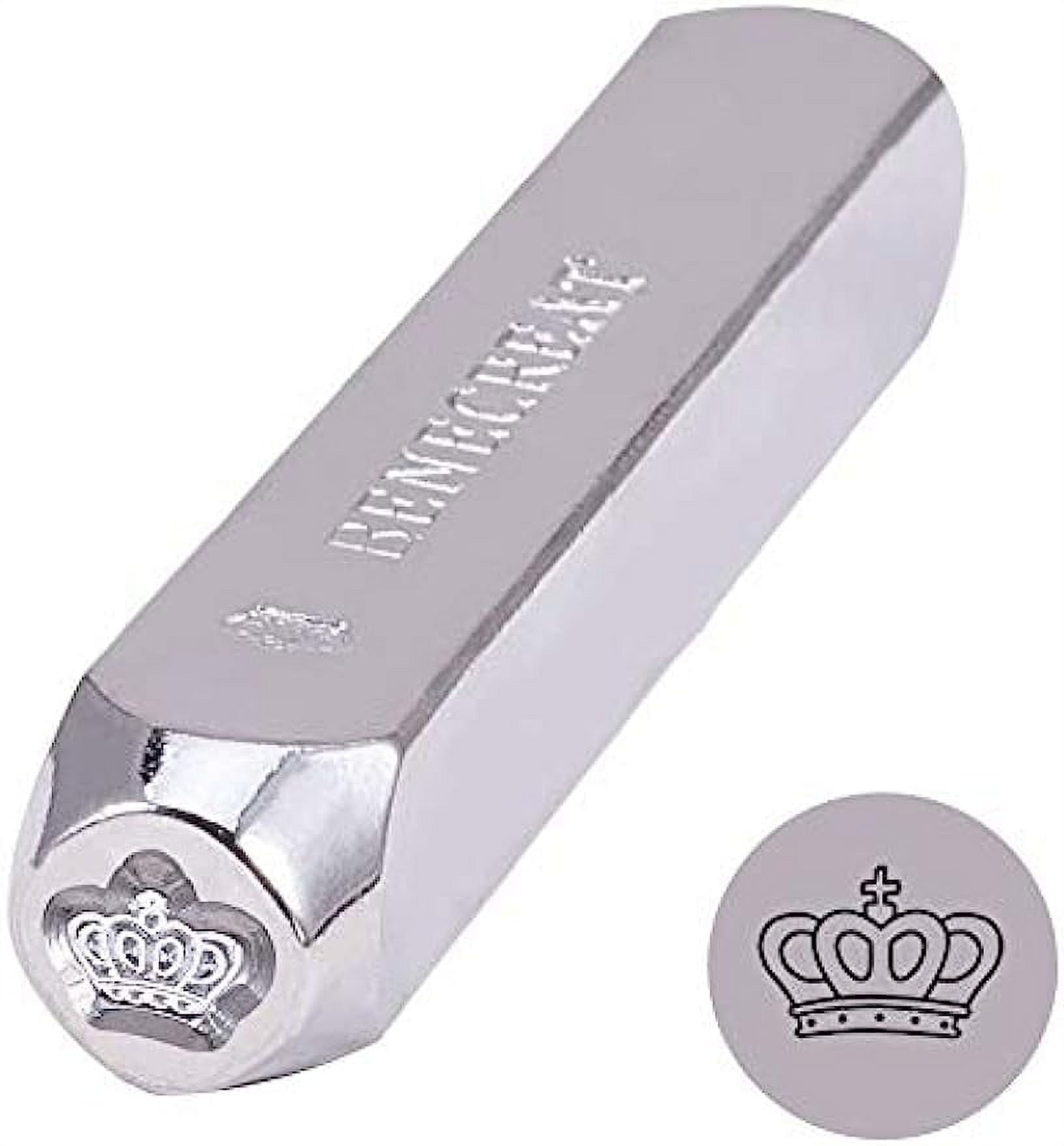 Iron Metal Stamps for Imprinting Metal Plastic Wood Leather Crown 65 ...