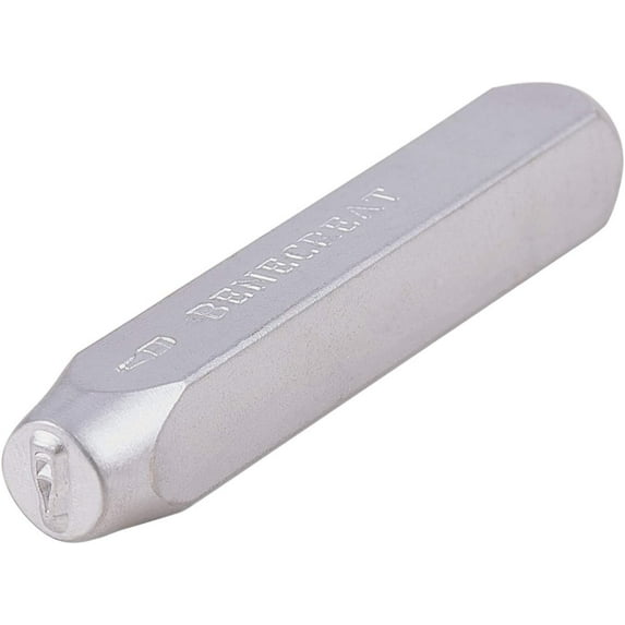 6mm 1/4" Metal Design Stamps(Bottle) Matte Hard Carbon Steel Punch ...