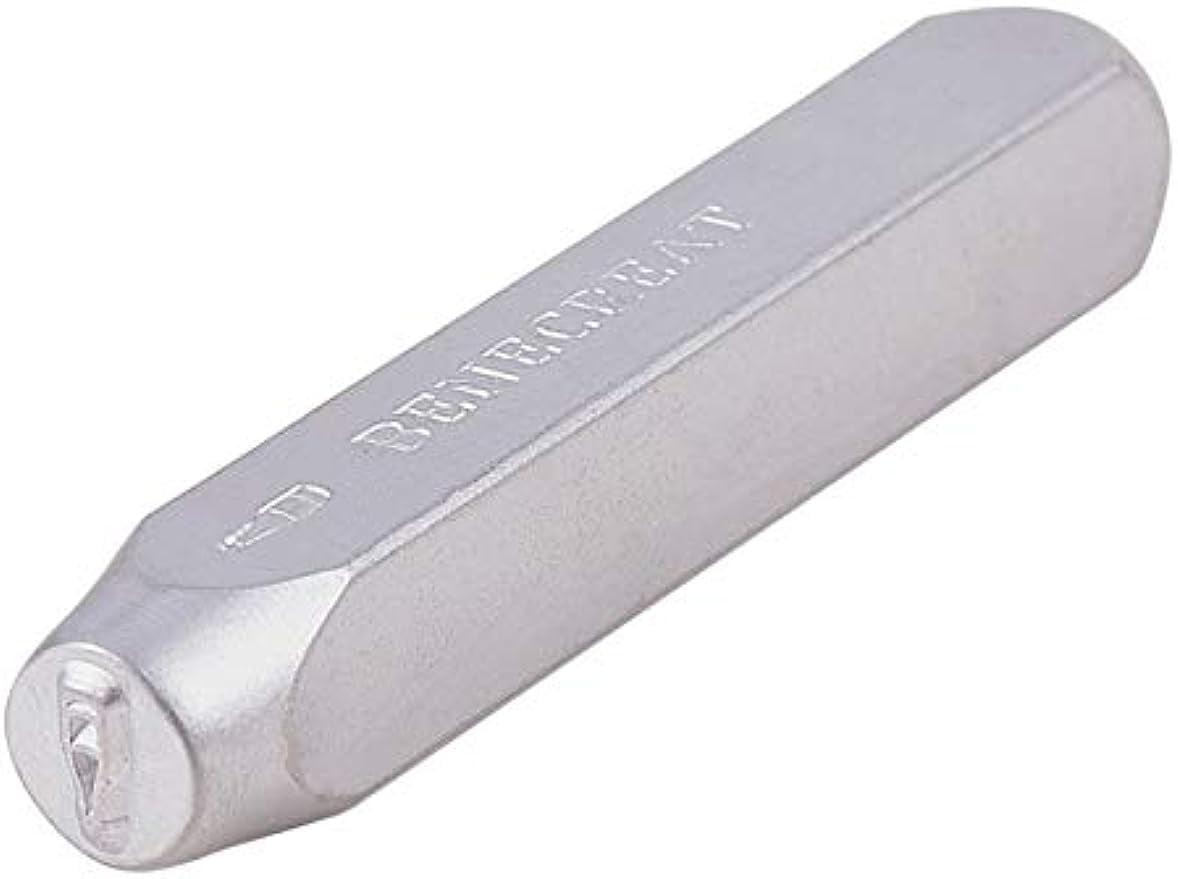 6mm 1/4" Metal Design Stamps(Bottle) Matte Hard Carbon Steel Punch ...