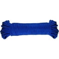 6mm (1/4 inch) Nylon Braided,Multi-Purpose Flagline Rope,High Strength ...