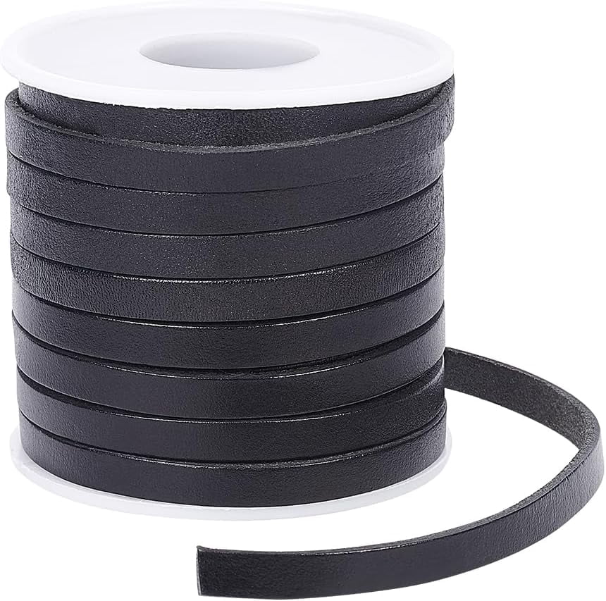 6mm 11 Yard Real Leather Straps Round Leather Lace Genuine Leather Cord ...
