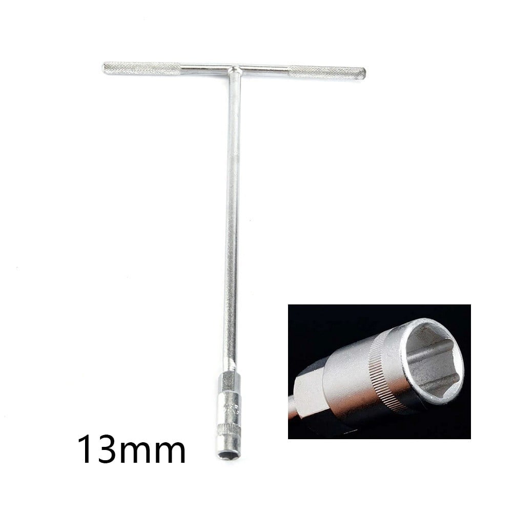 6mm-19mm T Type Universal Socket Wrench Steel Deep Reach Spanner Hand ...
