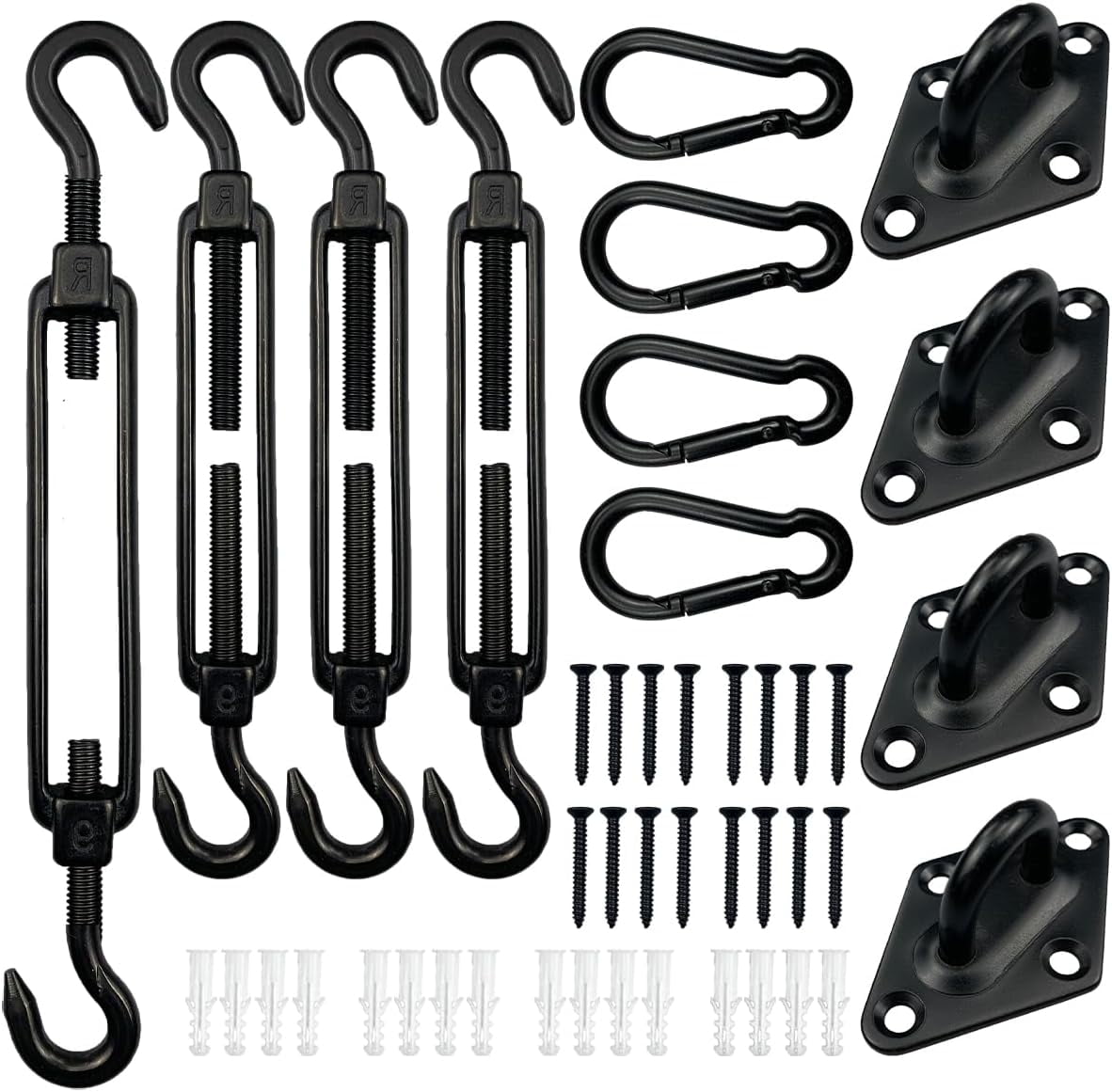 6mm 304 Stainless Steel Wire Awning Attachment Set, Heavy Duty Sun ...