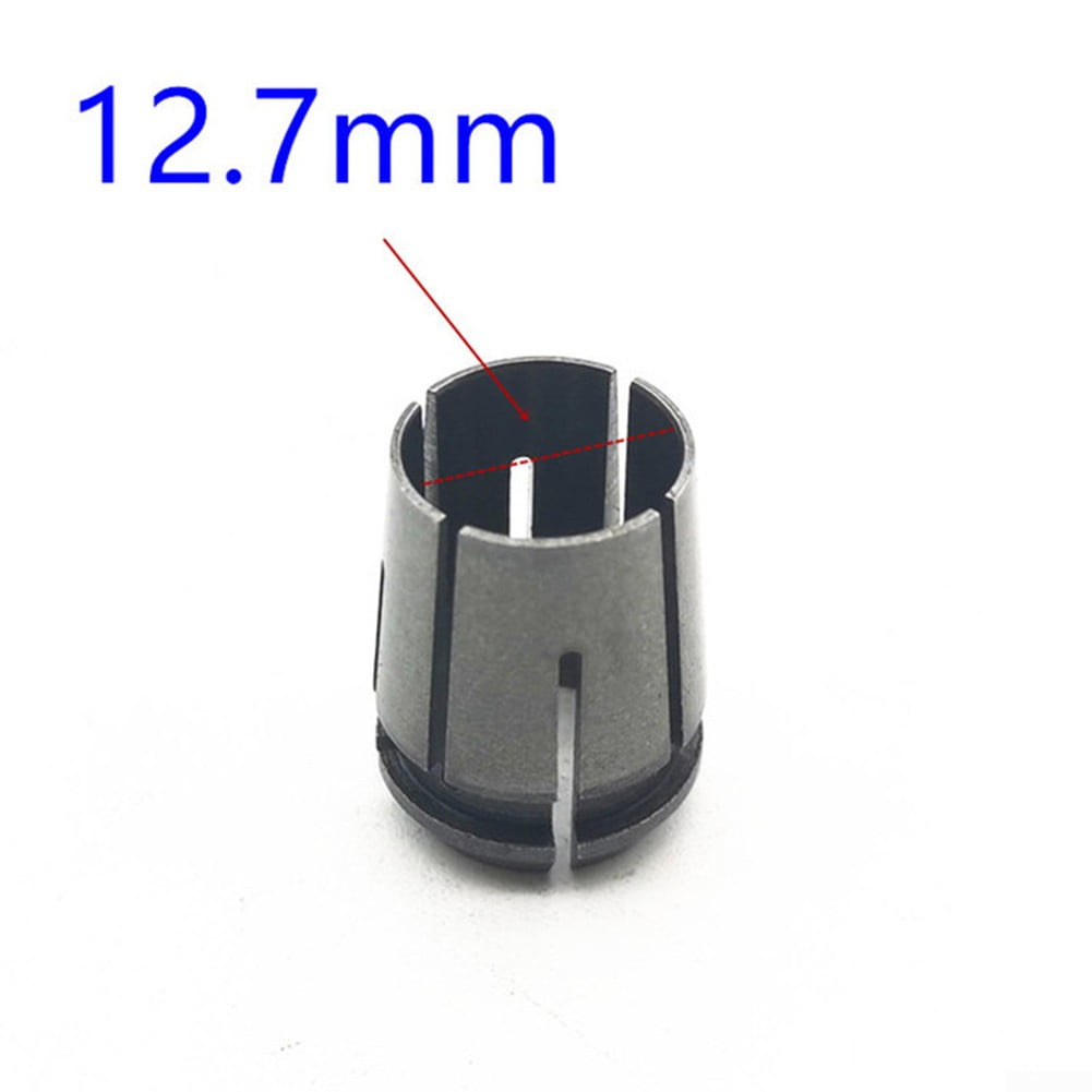 6mm 8mm 10mm 12mm 12.7mm 1/2\" 1/4\" 3/8\" Adapter Router chuck Collet ...