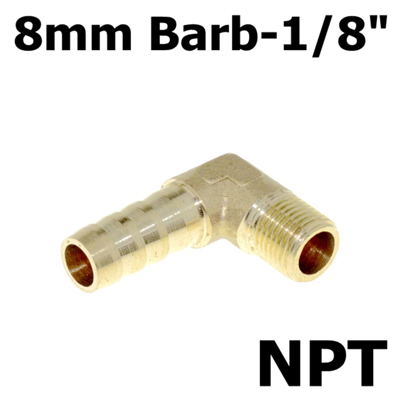 6mm 8mm 10mm 12mm Straight Or Elbow Brass Hose Pipe Fitting Barb ...