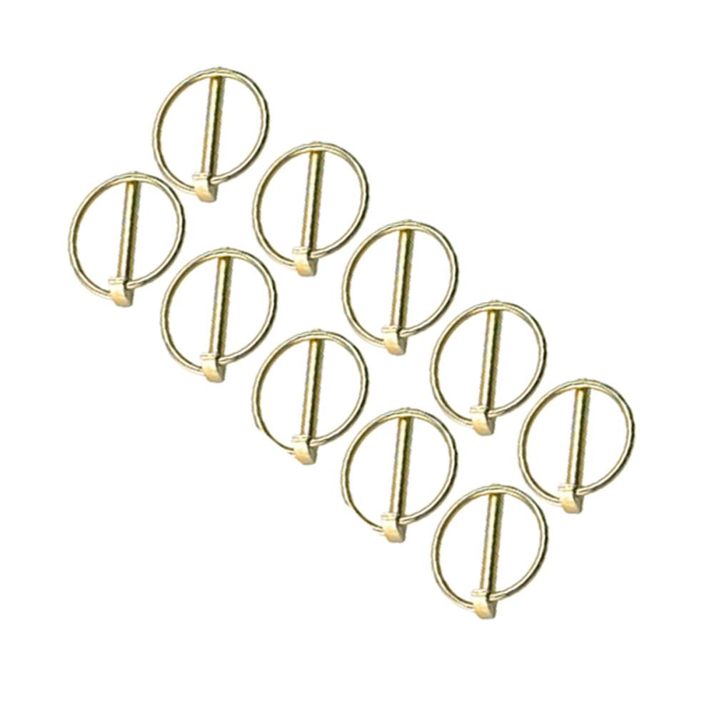 6mm Lynch Pins Clip Clamp (linchpin) Linkage Locking Pin 10pc Tractor ...
