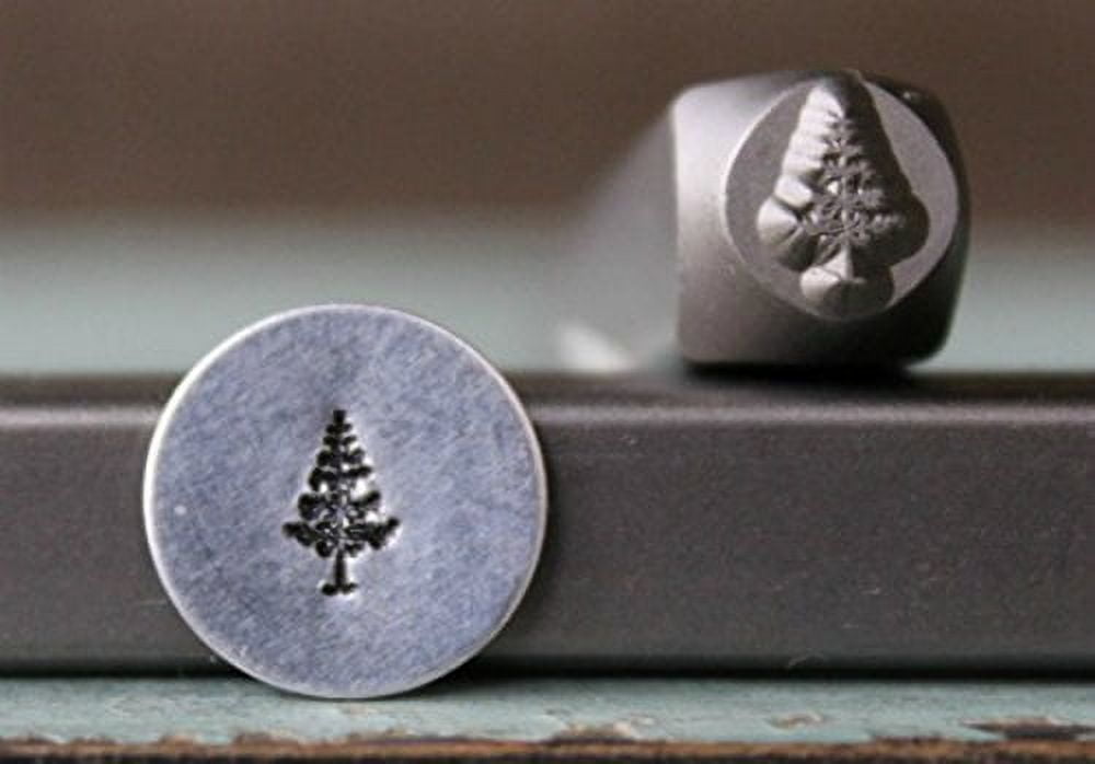 6mm Pine Tree Metal Punch Design Jewelry Stamp - Walmart.com