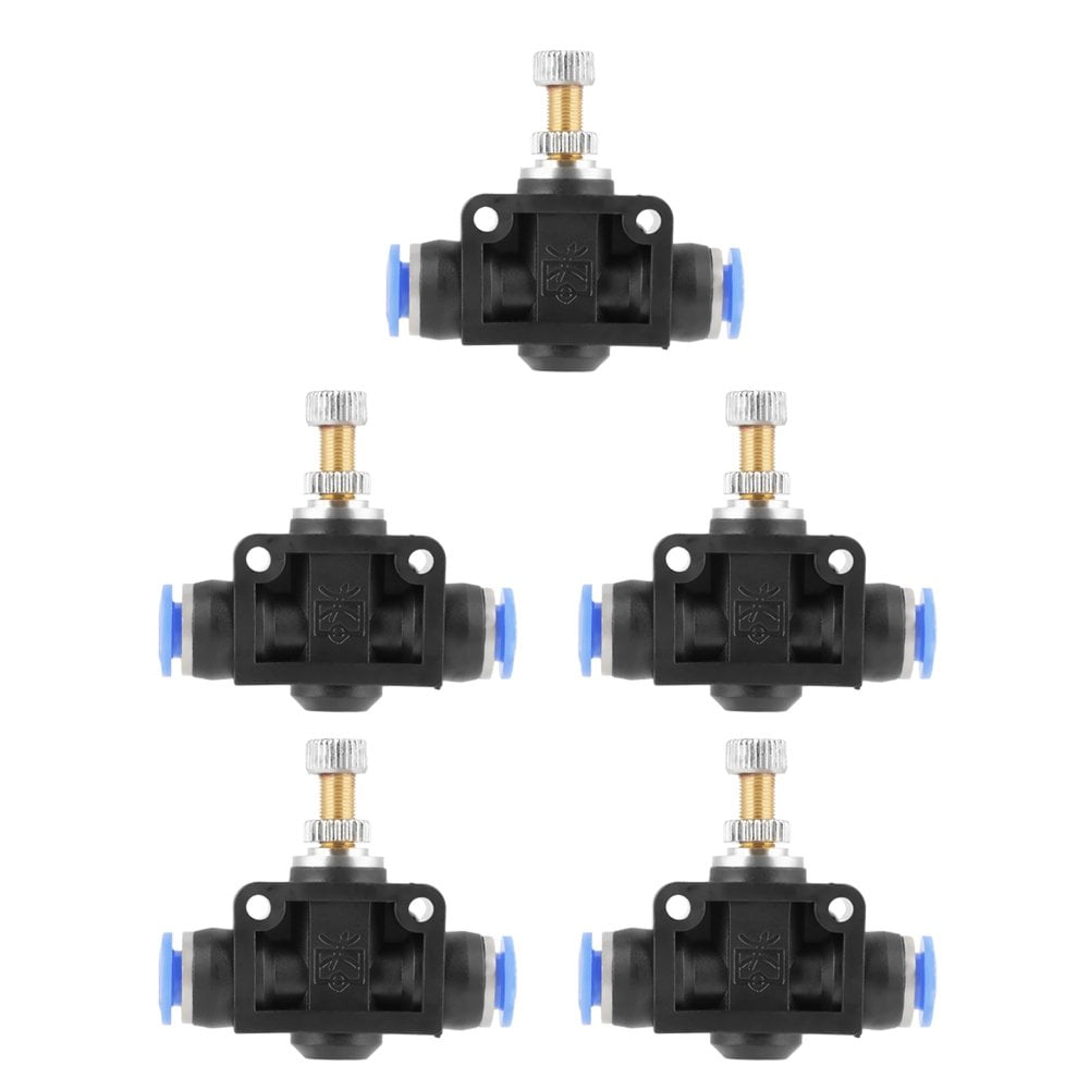 6mm Pneumatic Air Flow Control Valve Kit with Speed Controller ...