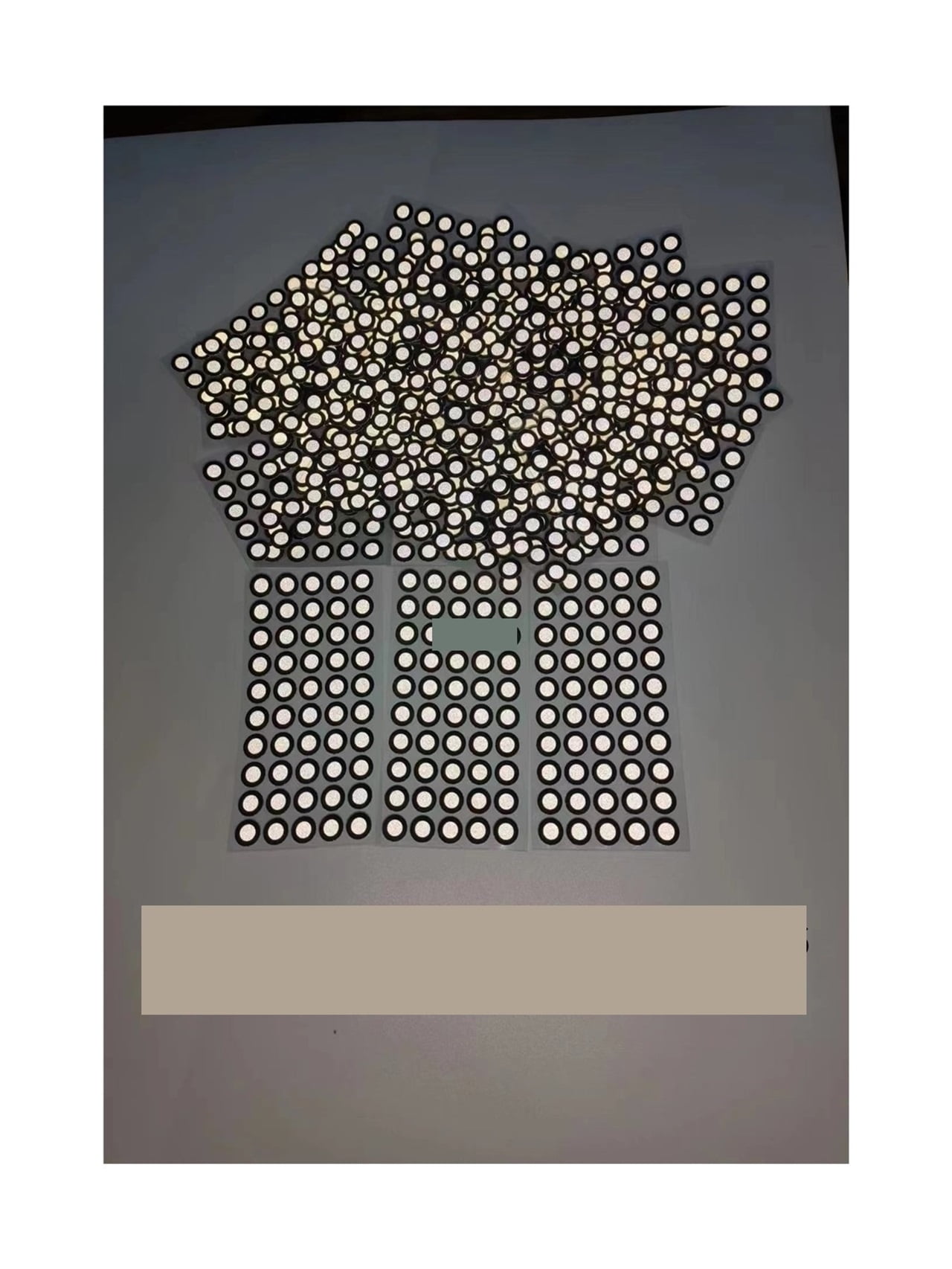 6mm Positioning Targets With Black Contour For 3D Scaner,3d Scanning ...