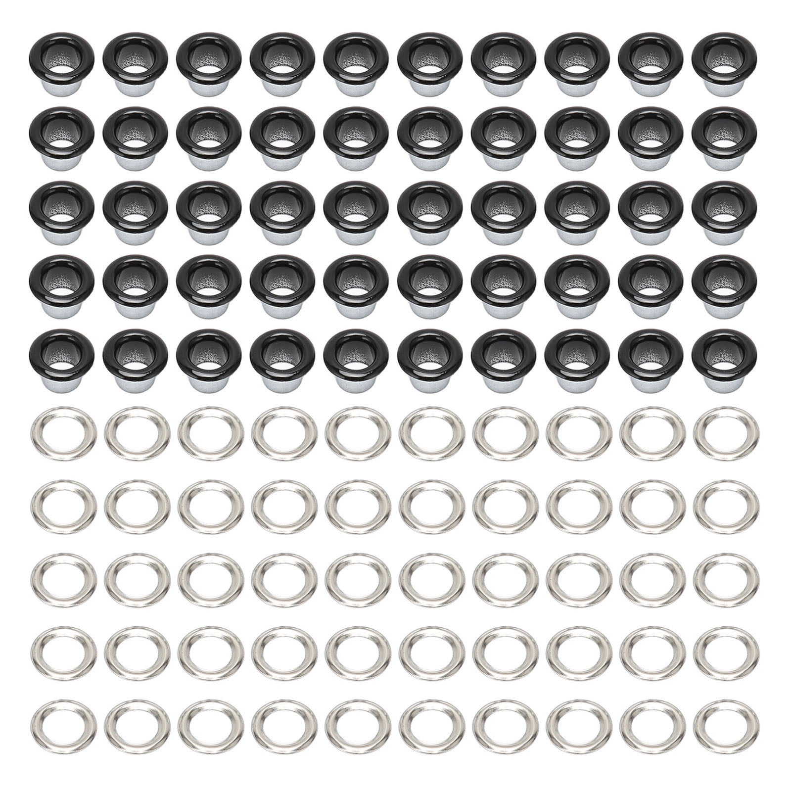 6mm Round Copper Grommet Kit, 500-Piece Multi-Purpose Eyelet Kit for ...