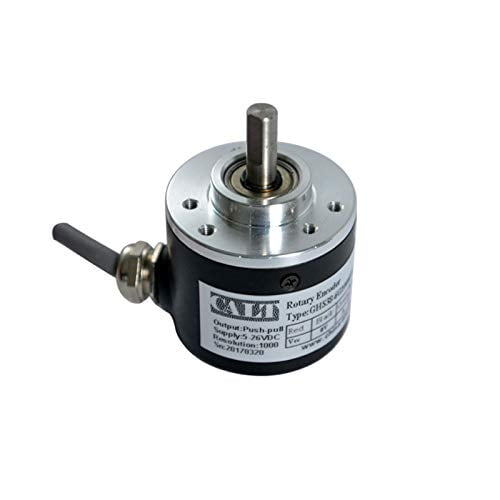 6mm Shaft Encoder 2000 PPR Push-pull HTL Line Driver Universal Output 6 ...