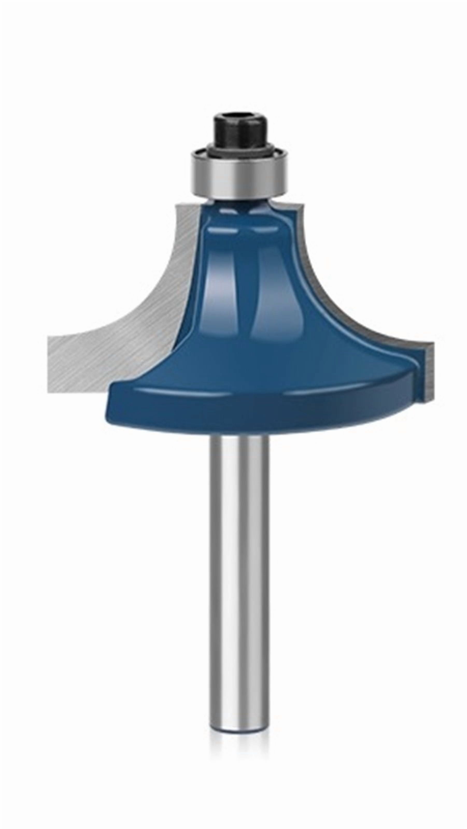 6mm Shank Router Bits Set Straight T Bit Flush Trimming Cleaning Round ...