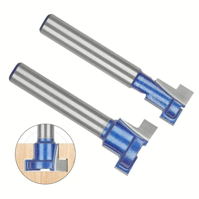 6mm Shank T-Slot Cutter Router Bit Alloy Screw Hole Milling Cutter ...