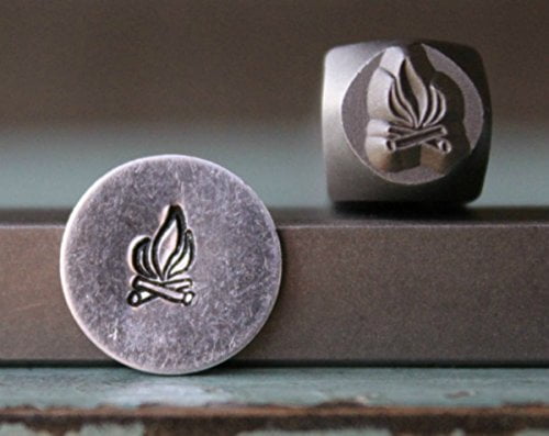 6mm Southwest Campfire Metal Punch Design Jewelry Stamp - Walmart.com