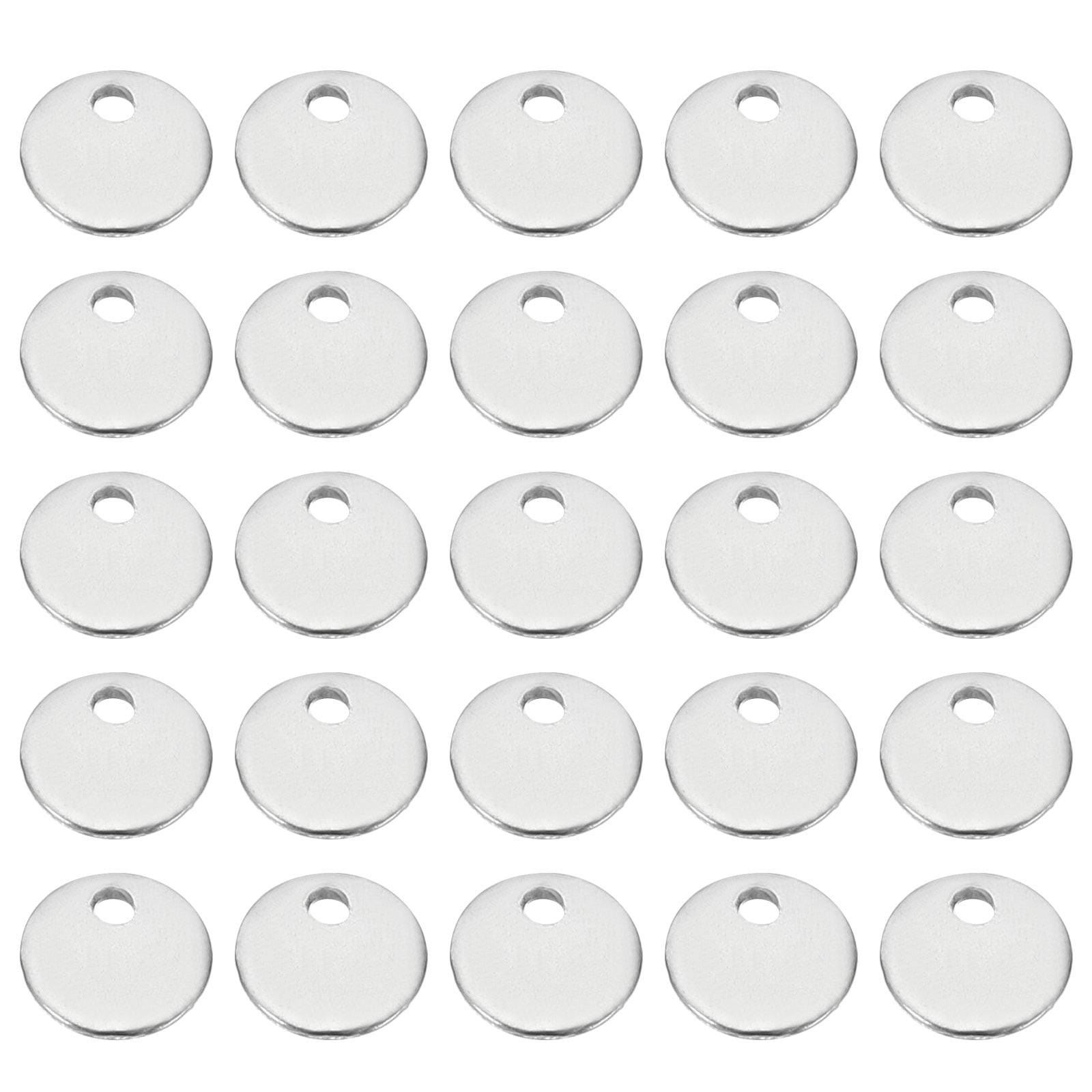 6mm Steel Disc, 100pcs Round Metal Stamping Blanks Tags Circle Metal ...