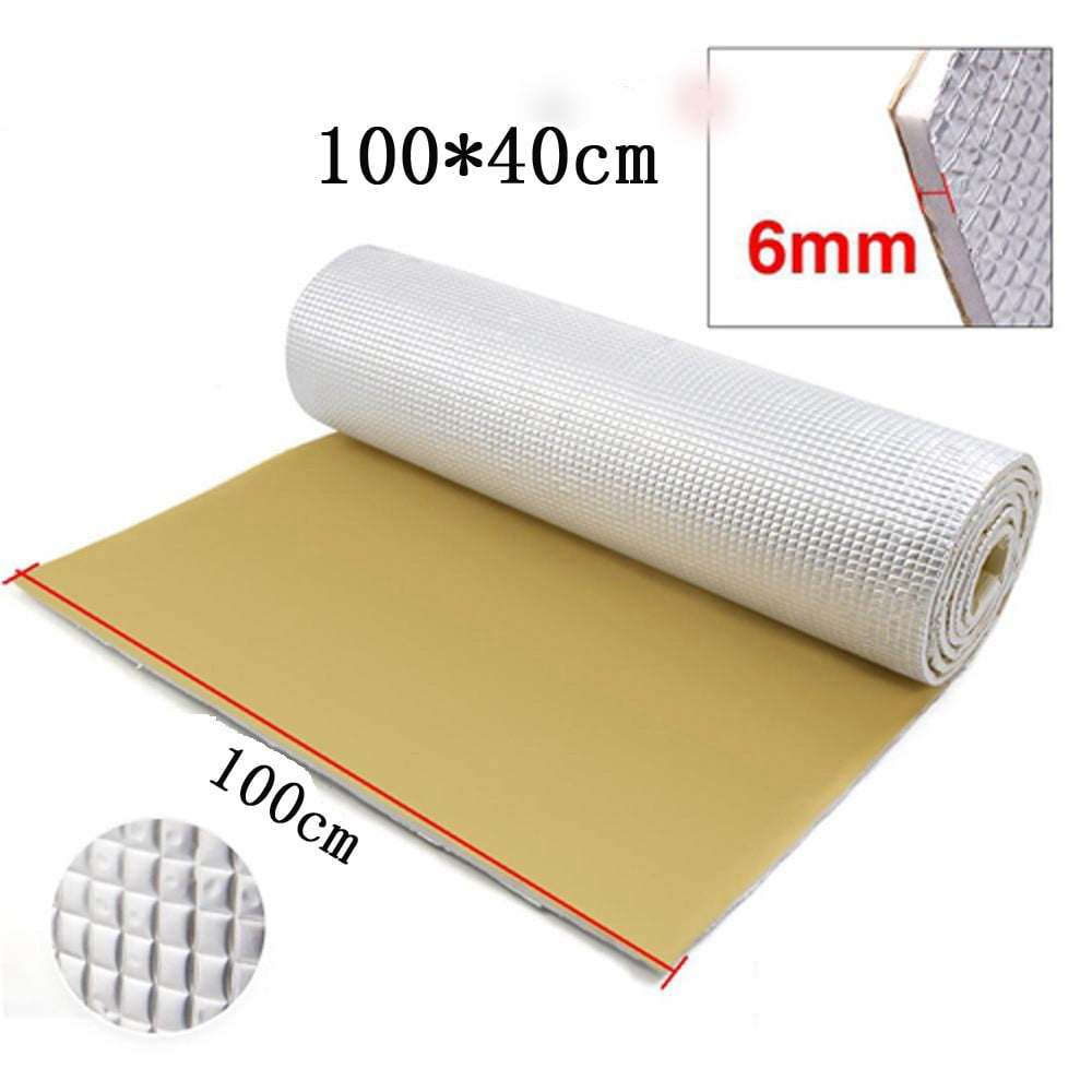 6mm Thick Car Panel KTV Interior Sound Noise Insulation Pad Cotton Mat ...