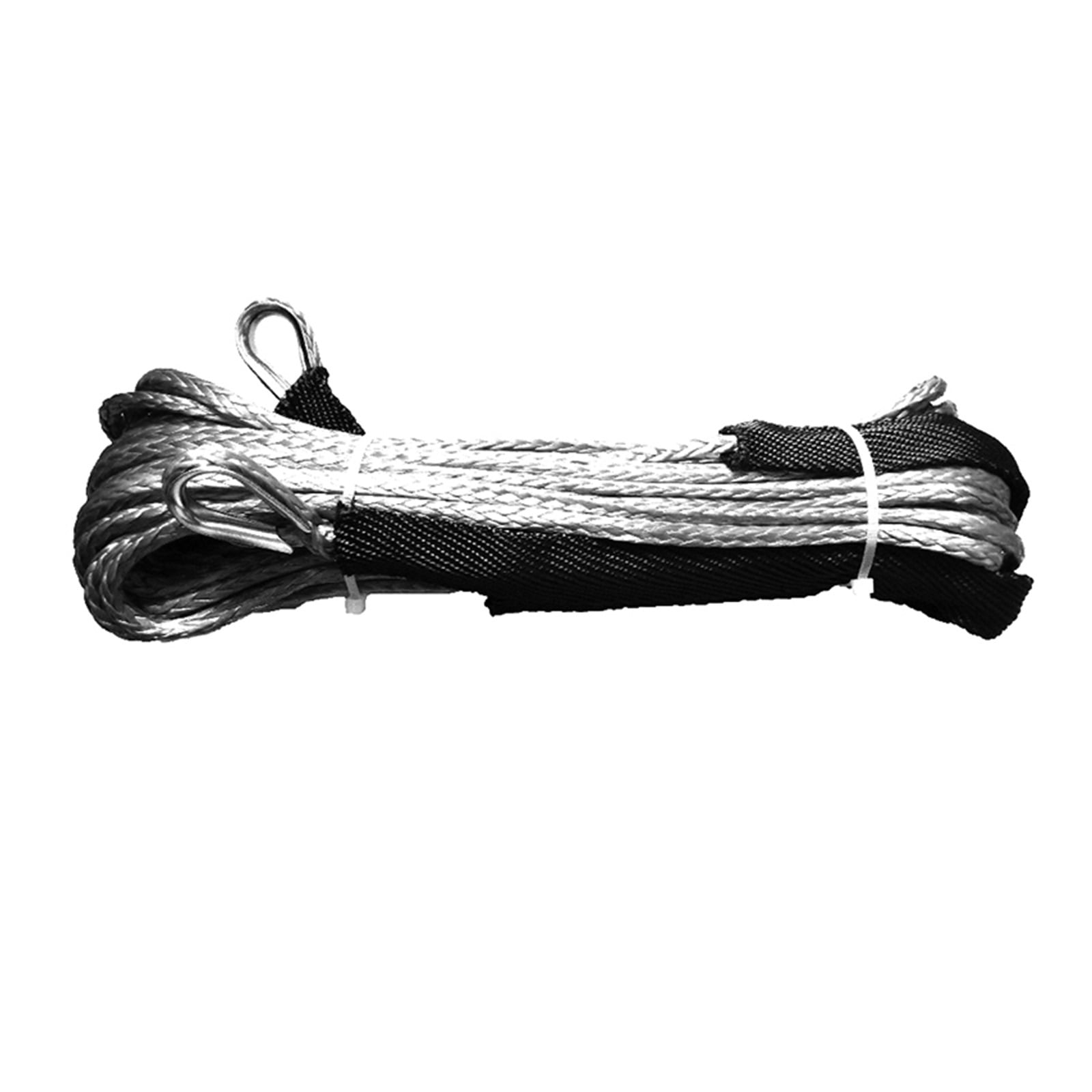 6mm X 30m Synthetic Winch Lines Cable UHMWPE Plasma Rope With Thimble ...