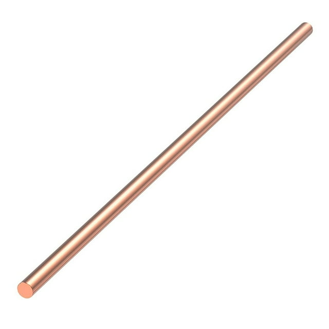 6mm diameter rod solid copper rod 25mm long copper metal rod for metal ...