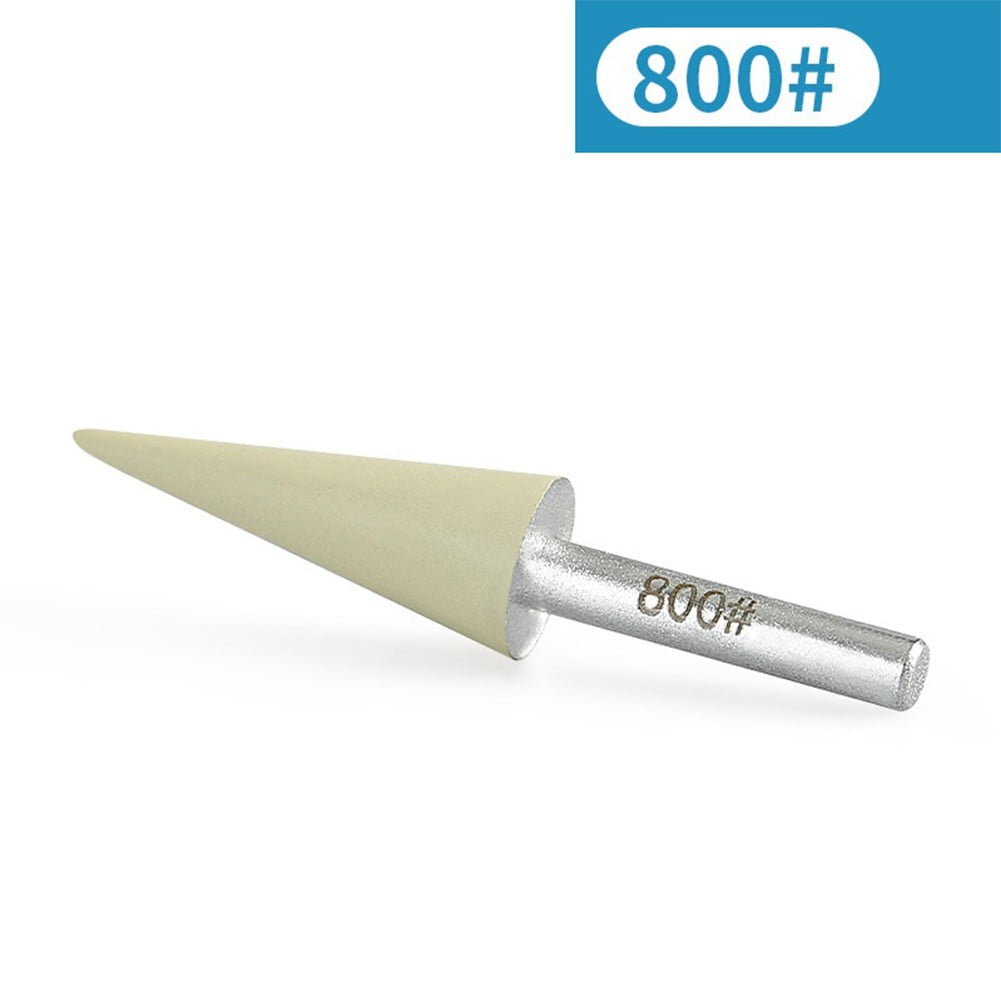 6Mm Shank Resin Diamond Conical Burr Grinding Head For Stone Carving 50 ...