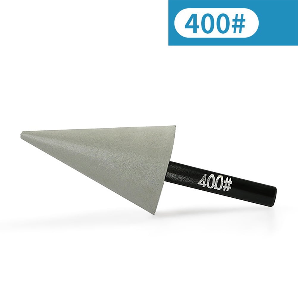 6mm shank Resin Diamond Conical Burr Grinding head for stone Carving ...