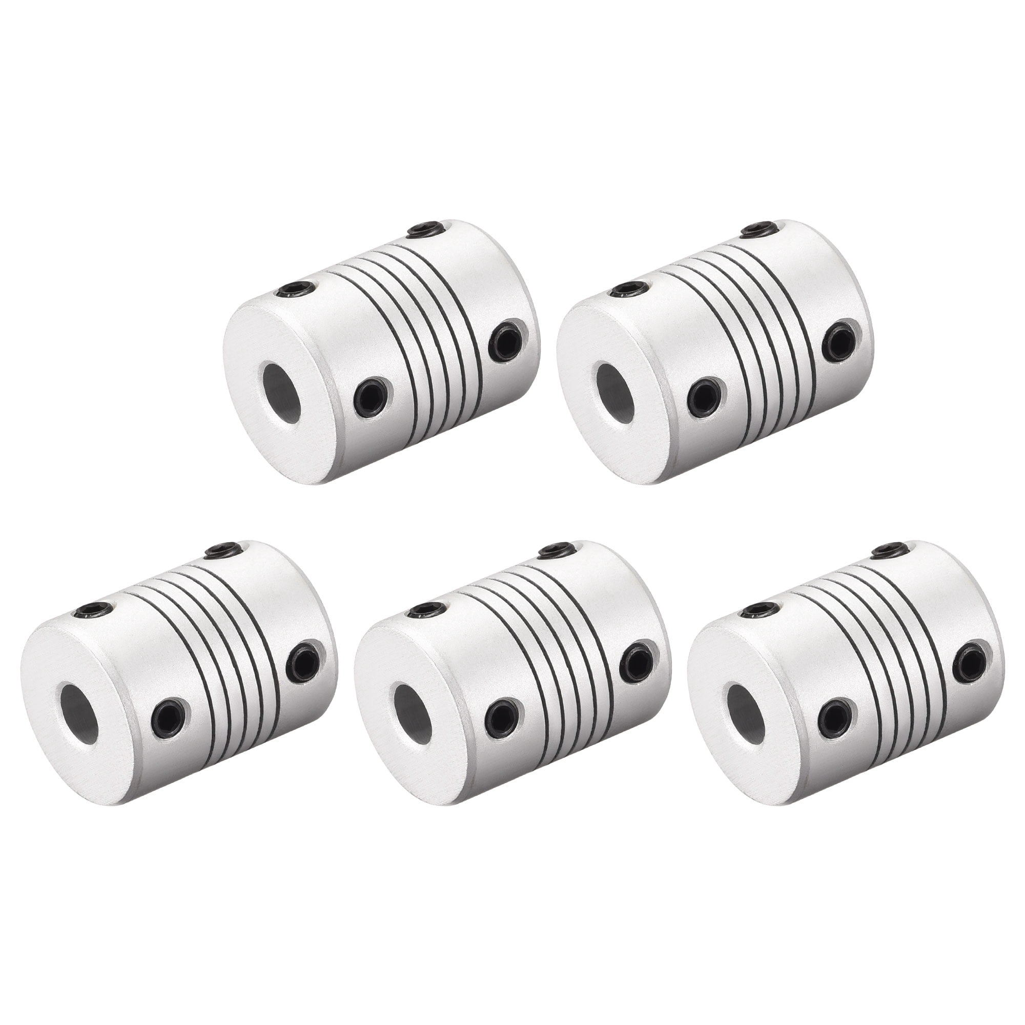 6mm to 6.35mm Aluminum Alloy Shaft Coupling Flexible Coupler Motor ...