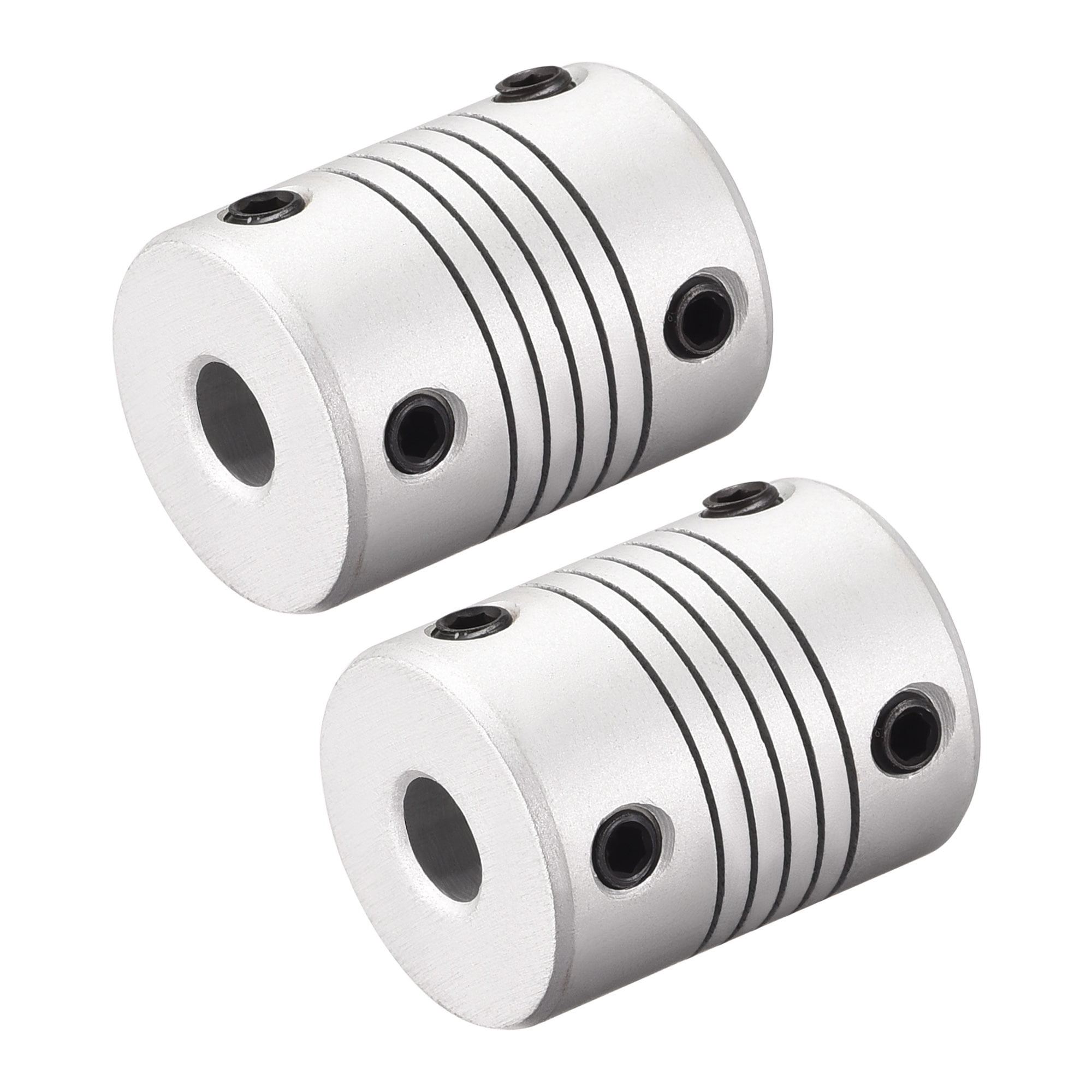 Aluminum Flexible Motor Coupler For CNC 3D Printer Uxcell 5-Pack ...