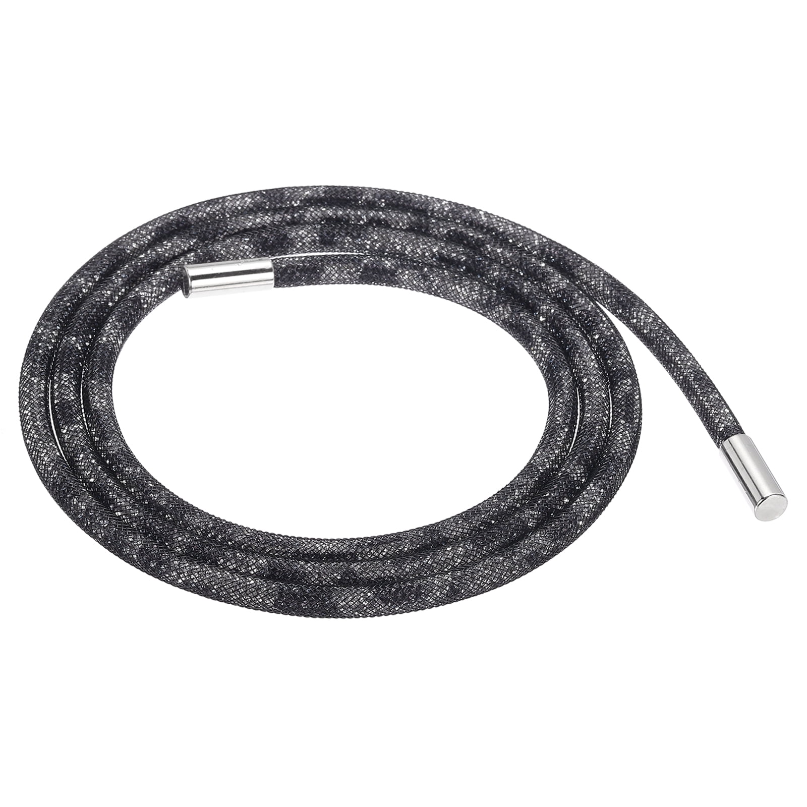 6mm x 120cm Rhinestone Tube Rope Bling Crystal String for DIY Sweaters ...