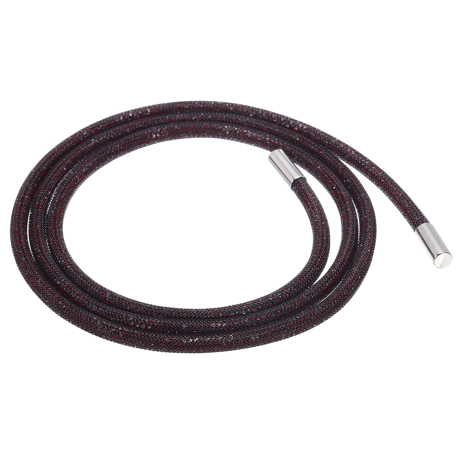 6mm x 120cm Rhinestone Tube Rope Bling Crystal String for DIY Sweaters ...