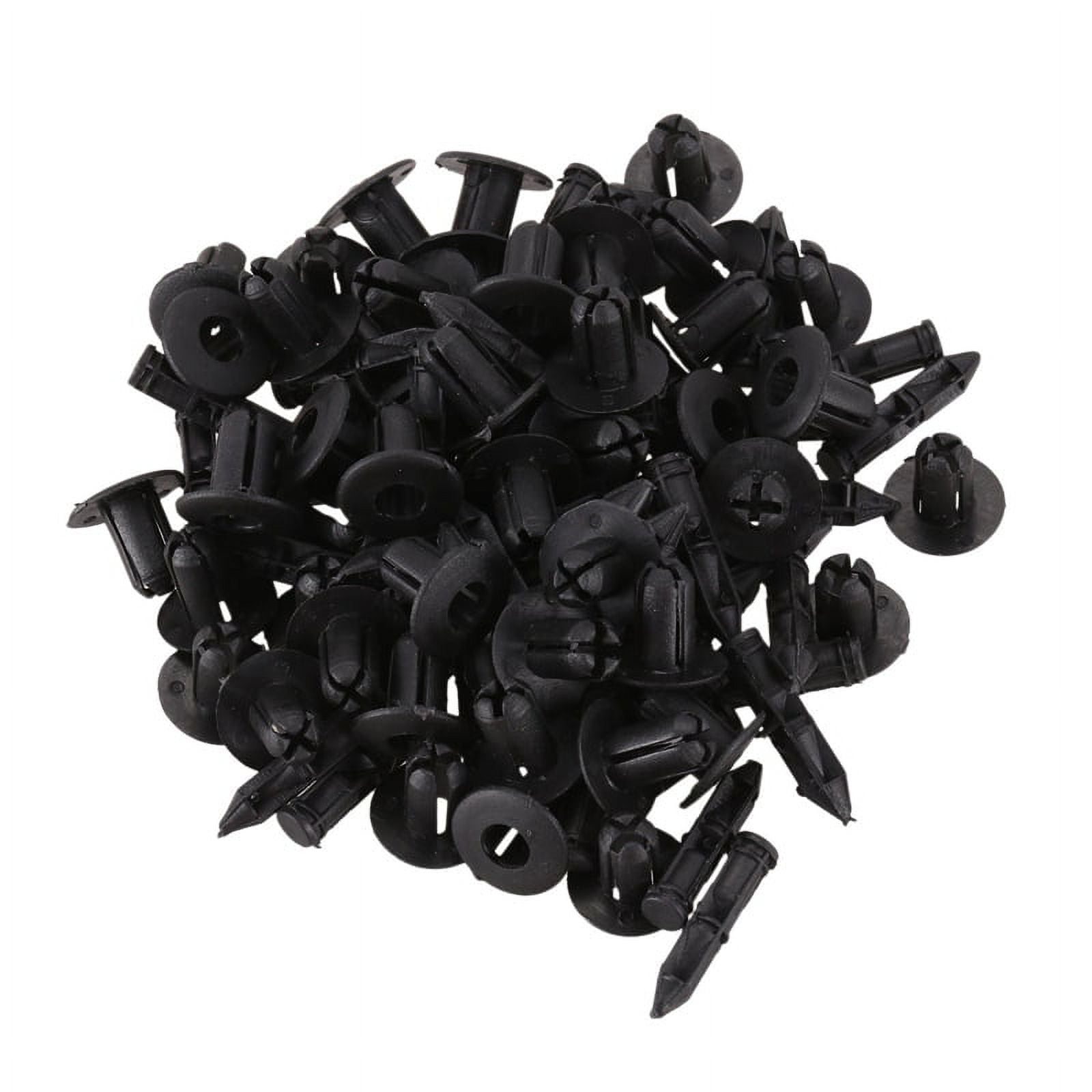 6mm x 12mm Plastic Rivets Car Push Clips 50 Pcs - Walmart.com