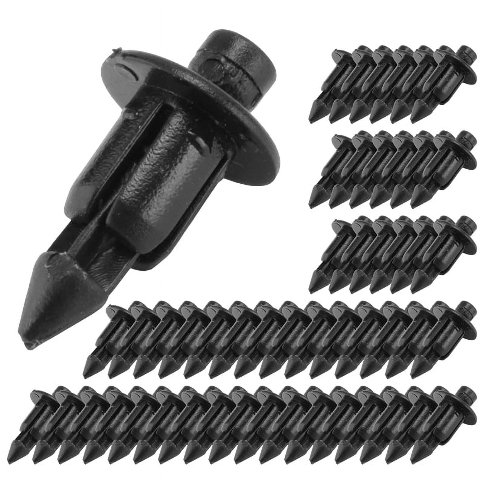 6mm x 12mm Plastic Rivets Car Push Clips 50 Pcs - Walmart.com