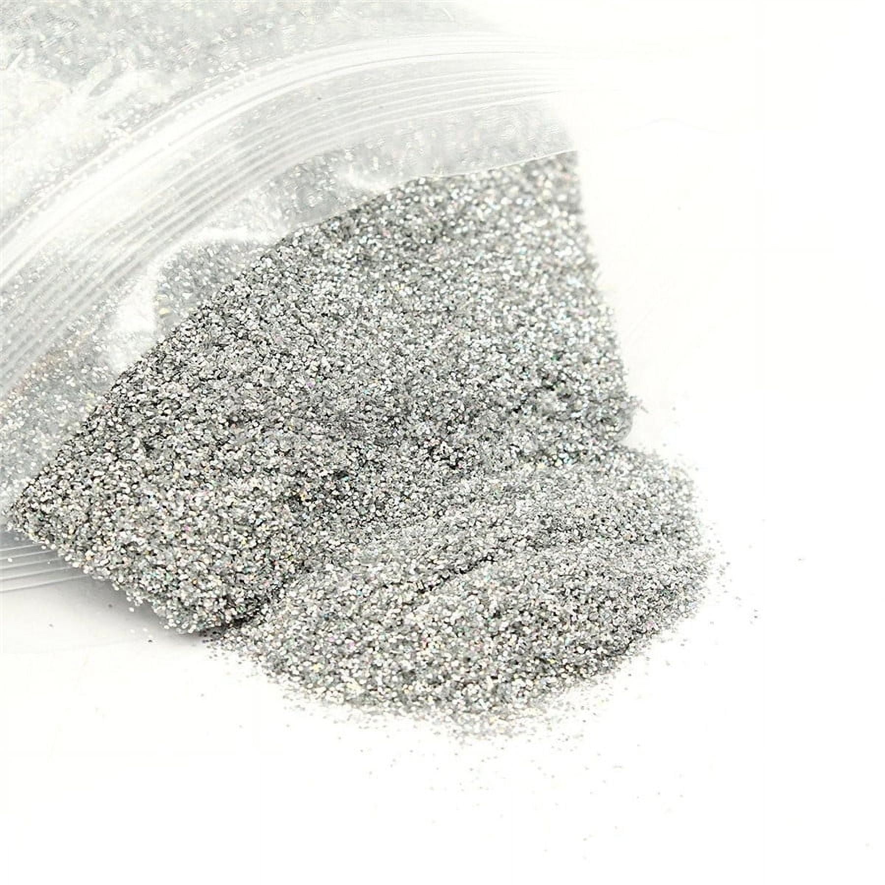 6oz 0.016" Silver Glittering Car Paint Powder Flake Additive Decoration ...
