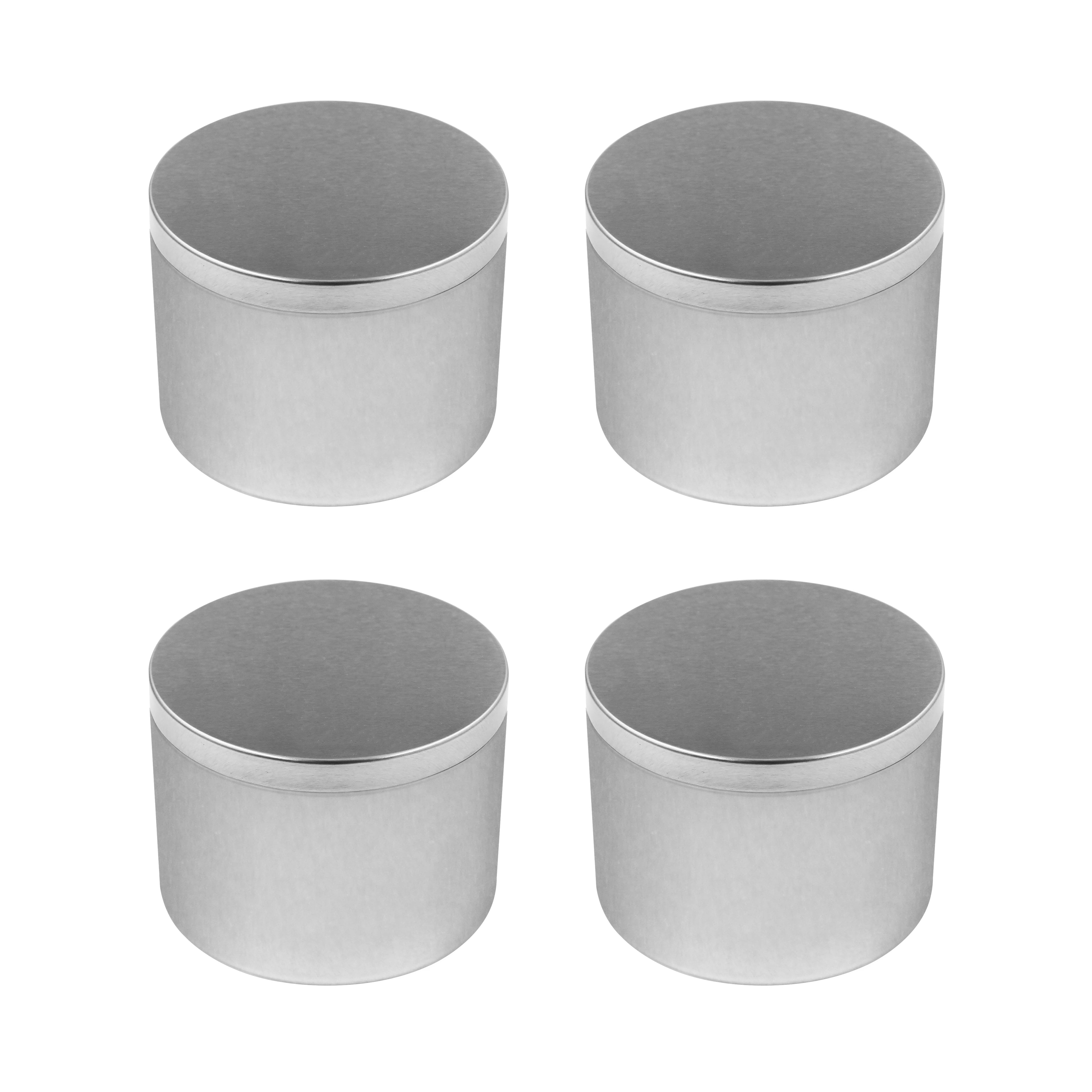 6oz. Candle Making Tins by Make Market - 4ct. - Walmart.com