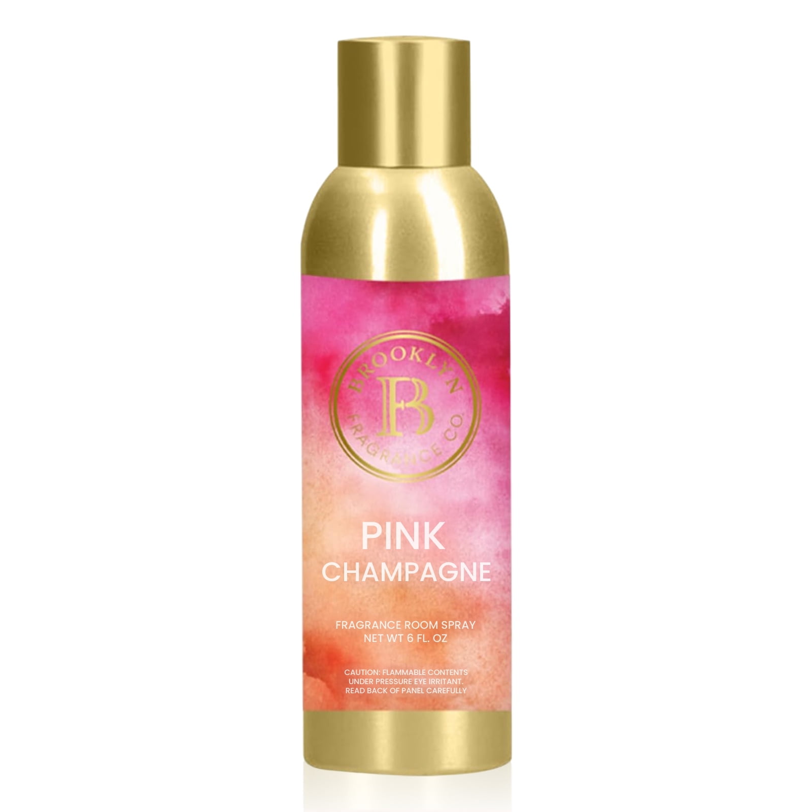 6oz Room Spray Brooklyn Fragrance Co - Water Color - Pink Champagne ...