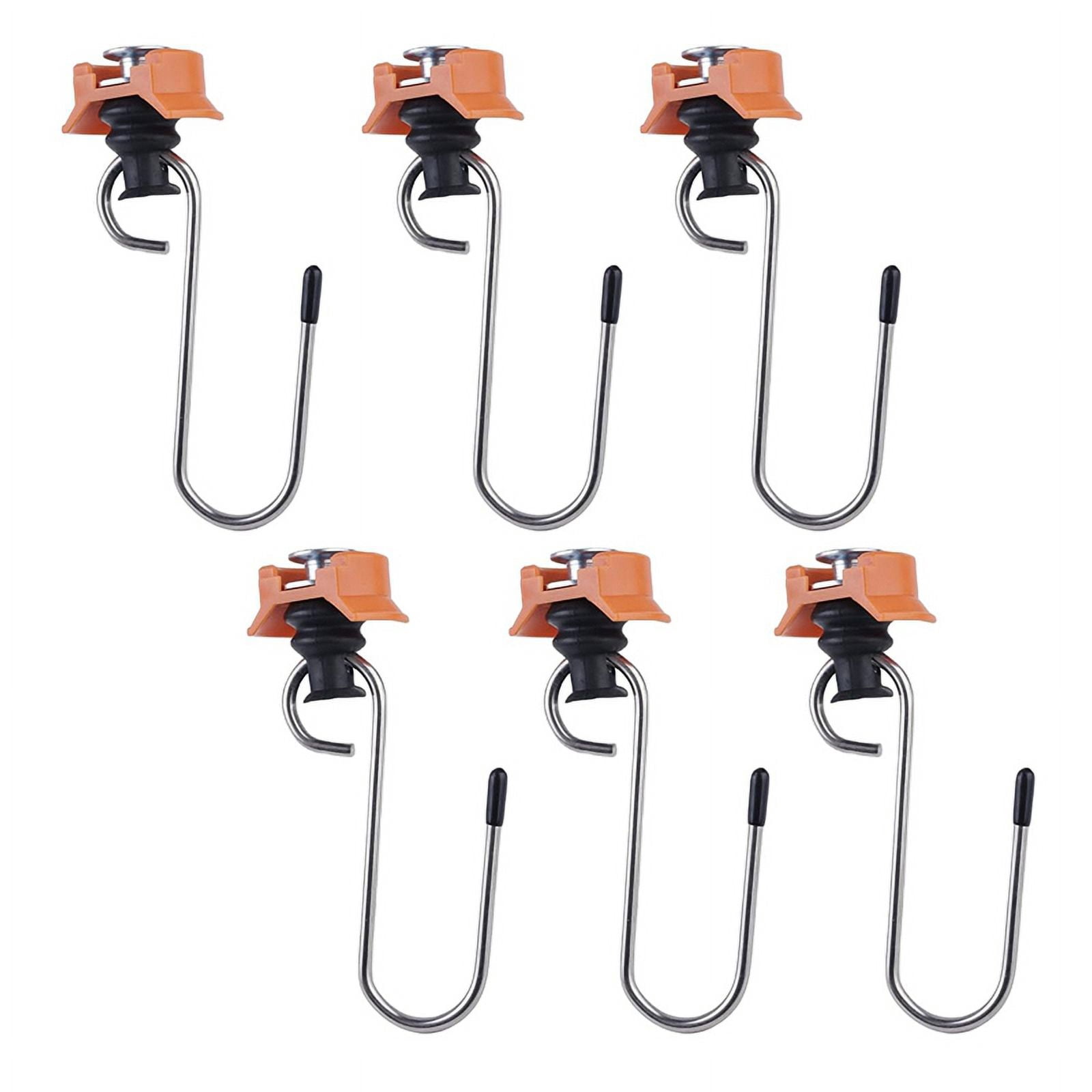 6pack Motorhomes, Trucks Metal Hooks for Airline Rails Tracks Fittings ...