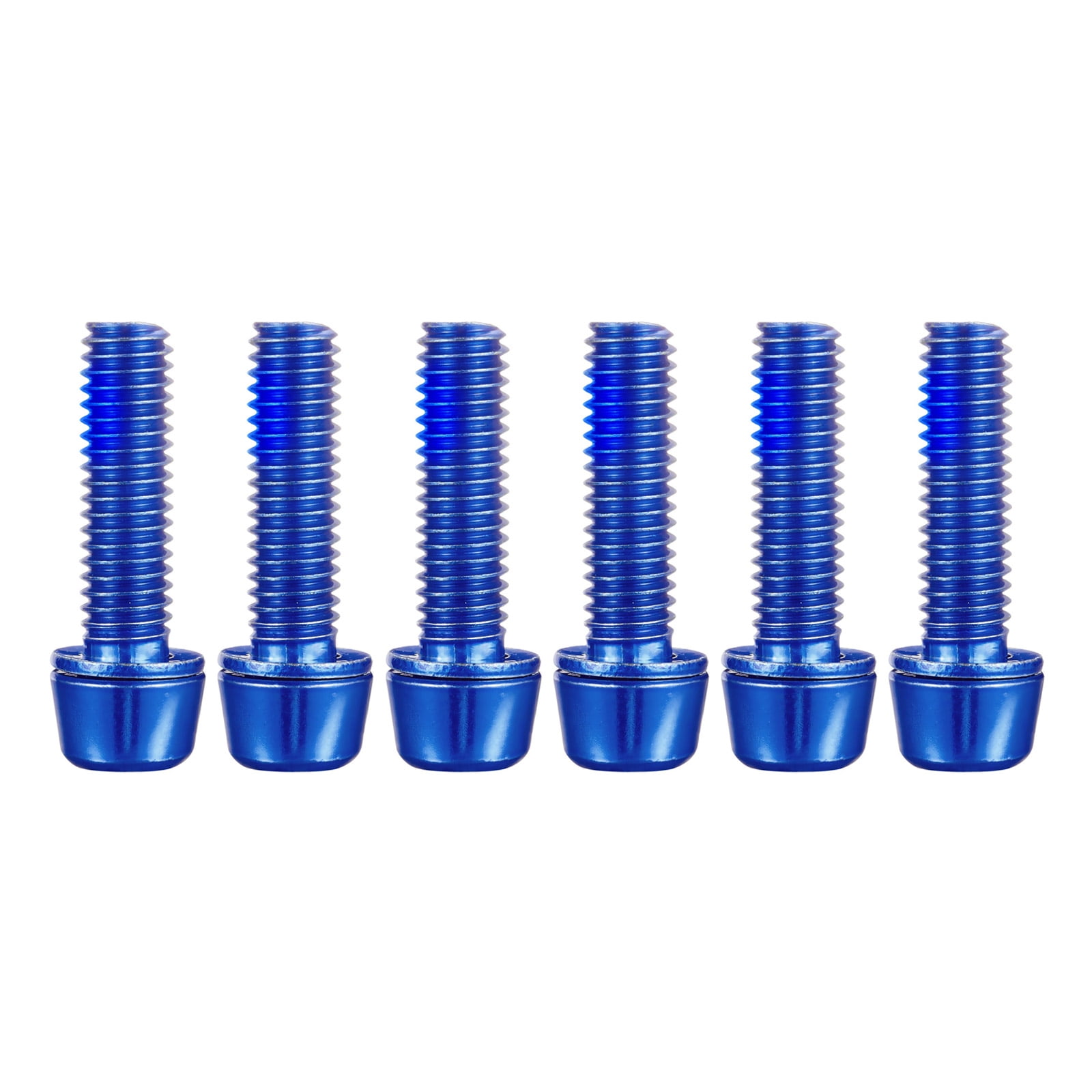 6pack Mountain Bike Brake Caliper Bolts Alloy Retainers for Bottle Cage ...
