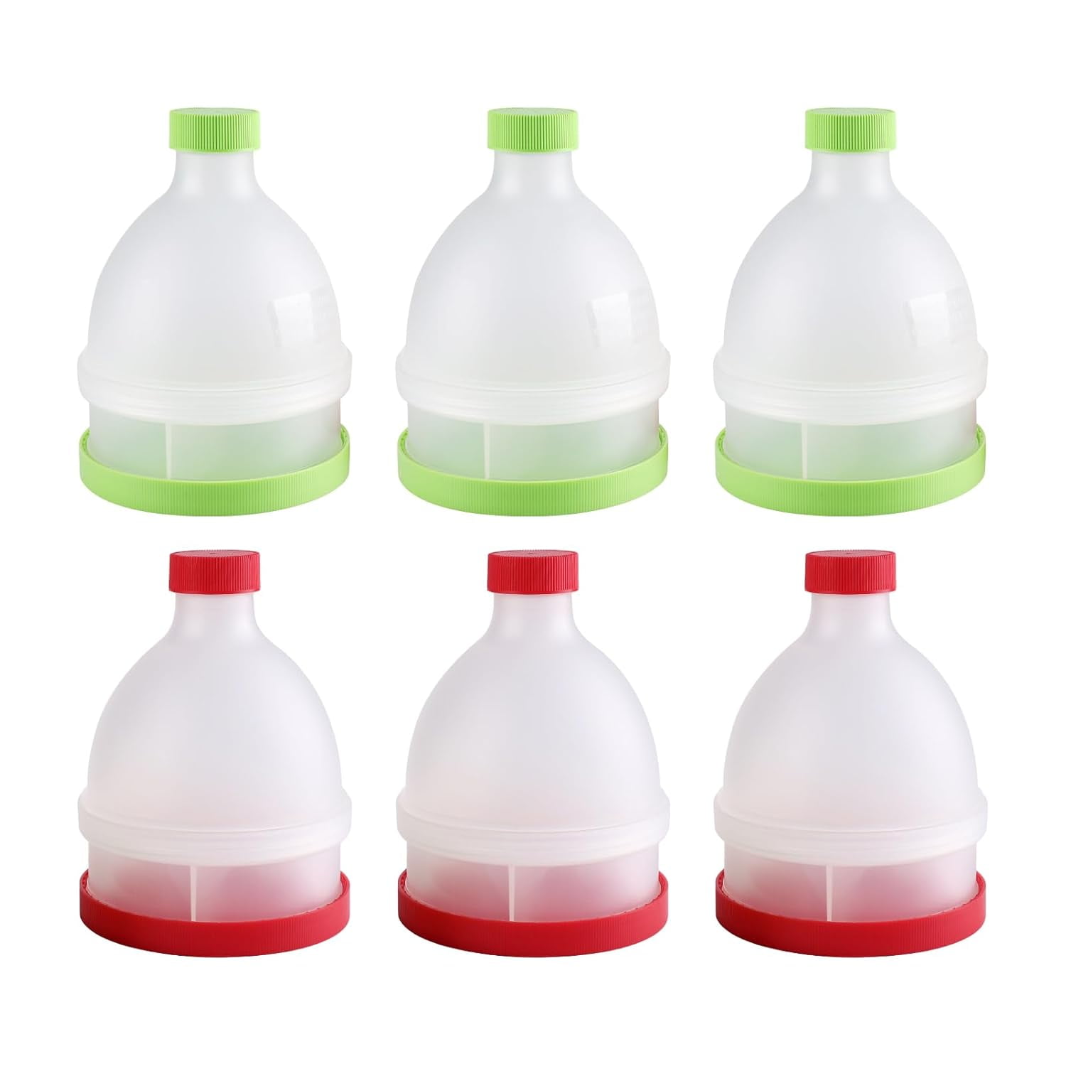 6pack Protein Powder Funnel Set Travel Protein Powder Container to Go ...