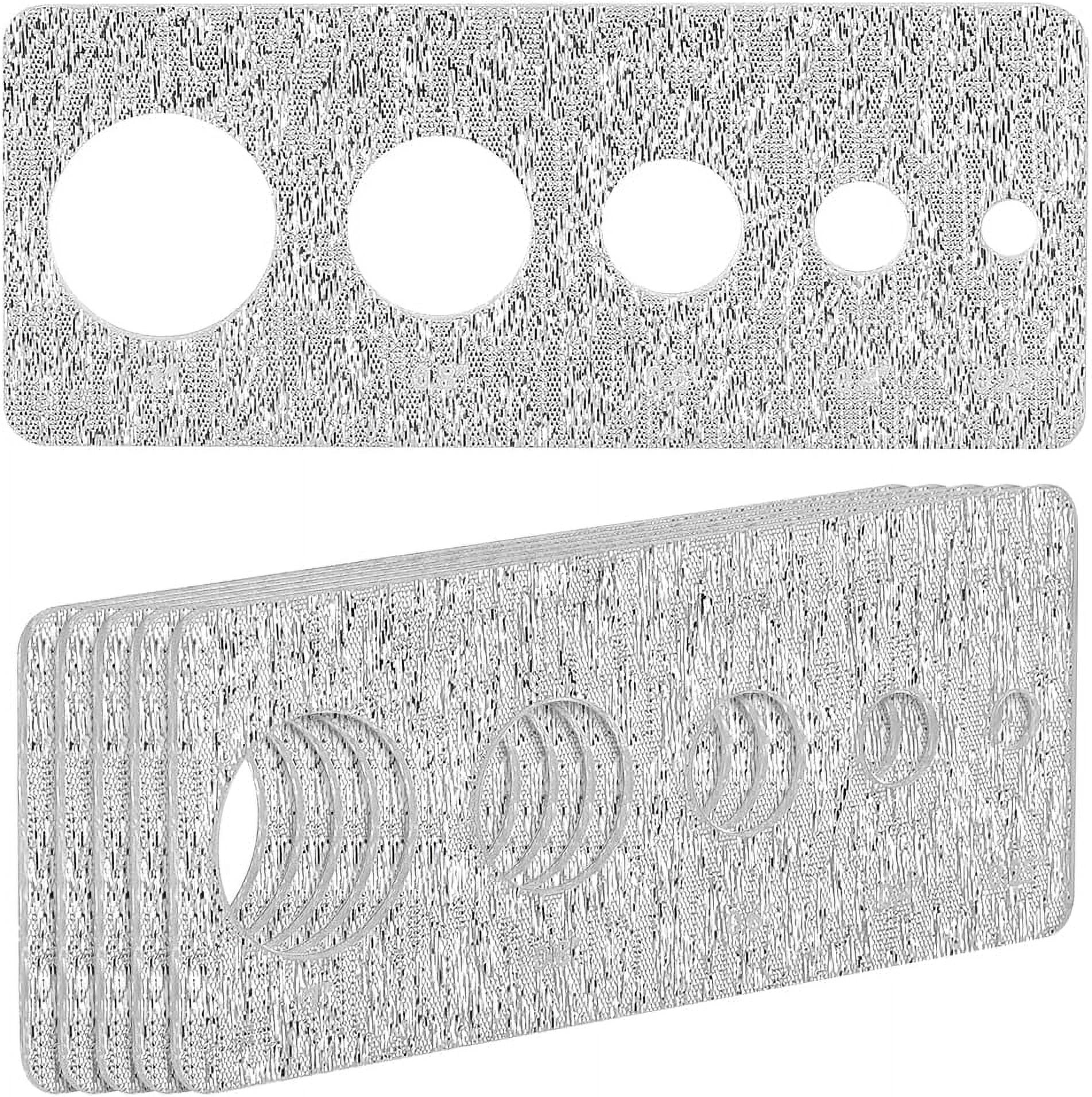 6pc 4PCS Safety Eyes Insertion Tool Silver Auxiliary Tool for Attaching ...