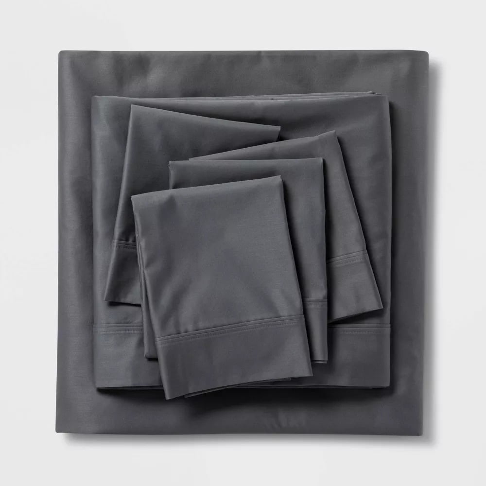 6pc 800 Thread Count Solid Sheet Set - Threshold Signature - Walmart.com