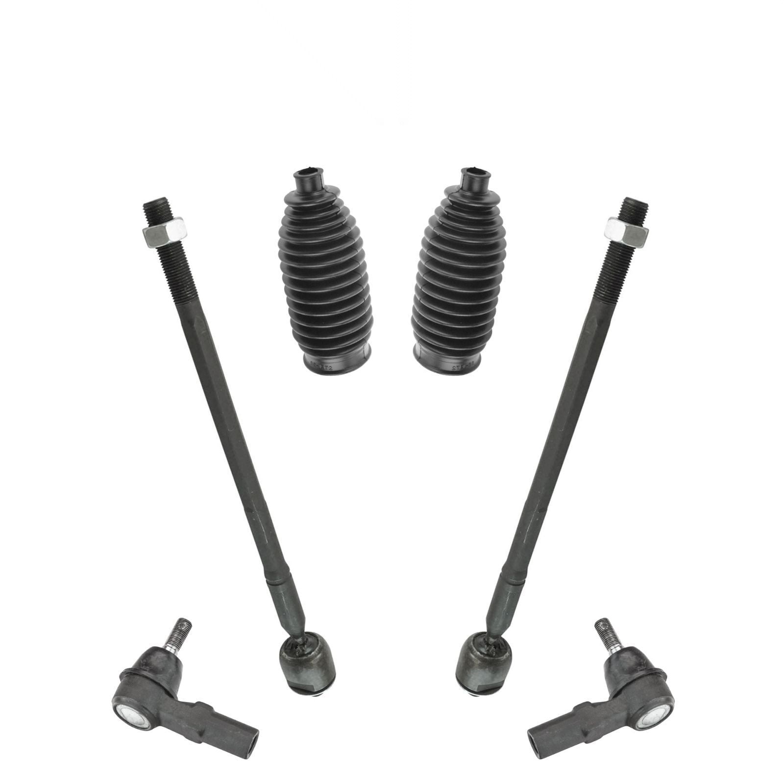 6pc Front Inner Outer Tie Rod End Boot Bellow Kit Set for 99-03 for ...