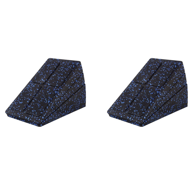 6pc Leg Stretcher Foot Squat Wedge Foam Slant Board for Squats Calf ...