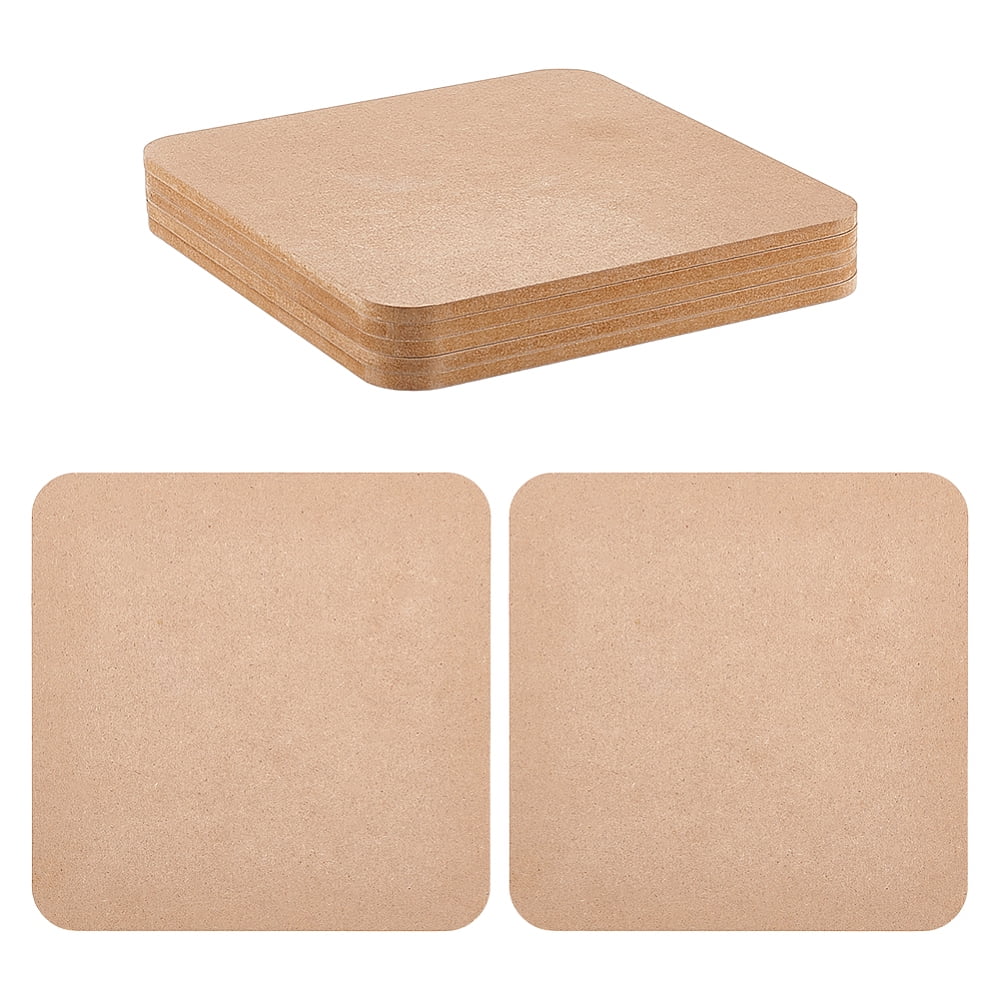 6pc Medium Density Fiberboard (MDF) Portable Clay Wedging Board with ...