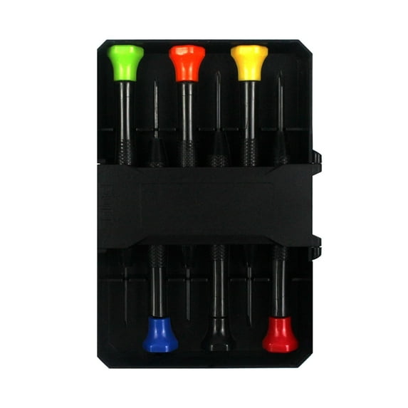 RRYJH 6PC Precision Screwdriver Set, Mini Flathead and Phillips for ...