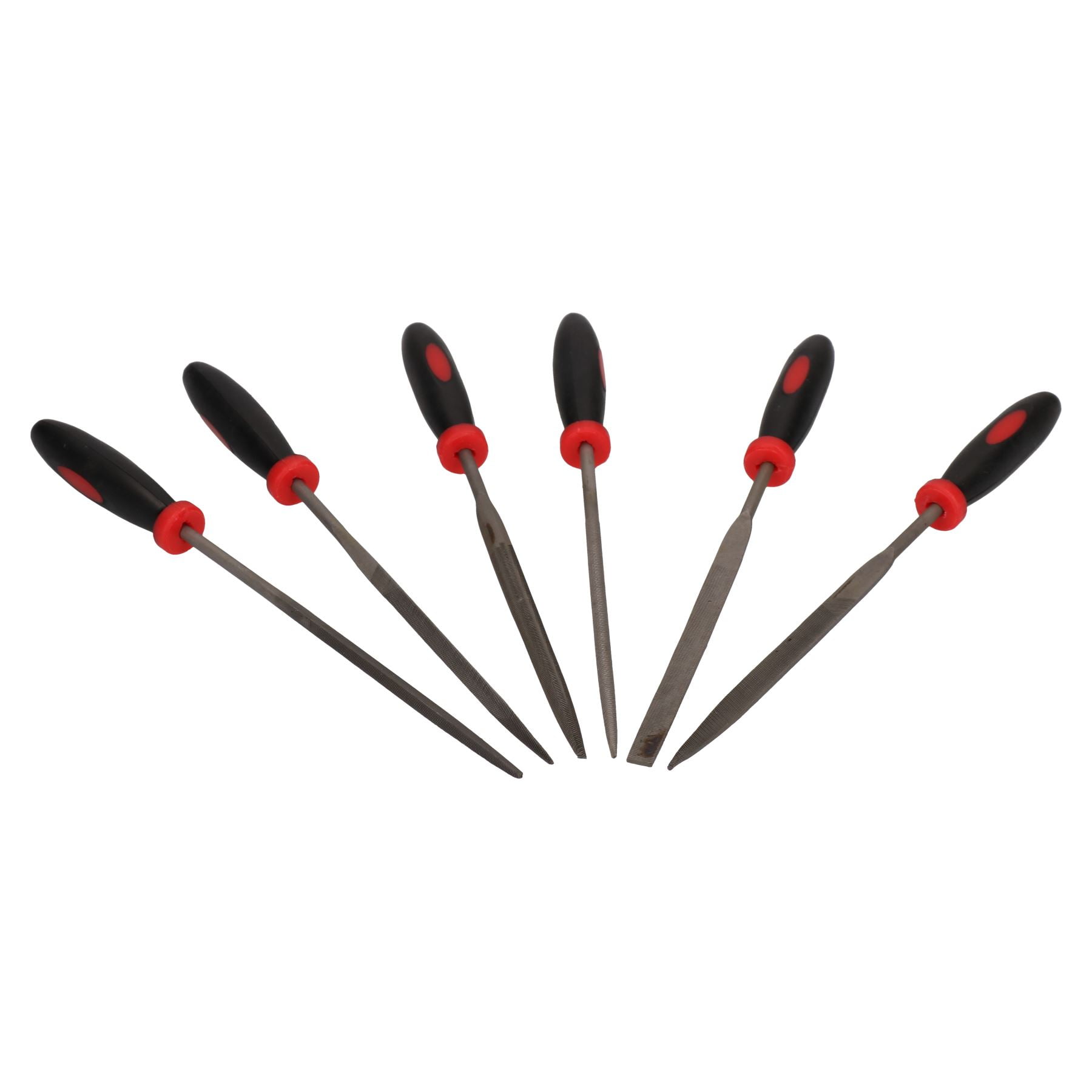 6pc Needle File Set For Hobby Craft Wood Ceramic Metals - Total Length ...