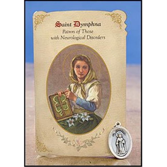 6pc Patron Saints of Healing St. Dymphna (Neurological Disorders ...