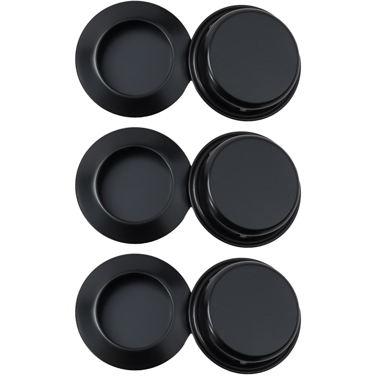 6pc Recessed Flush Pocket Door Cabinet Pull Inset Sliding Door Handle ...