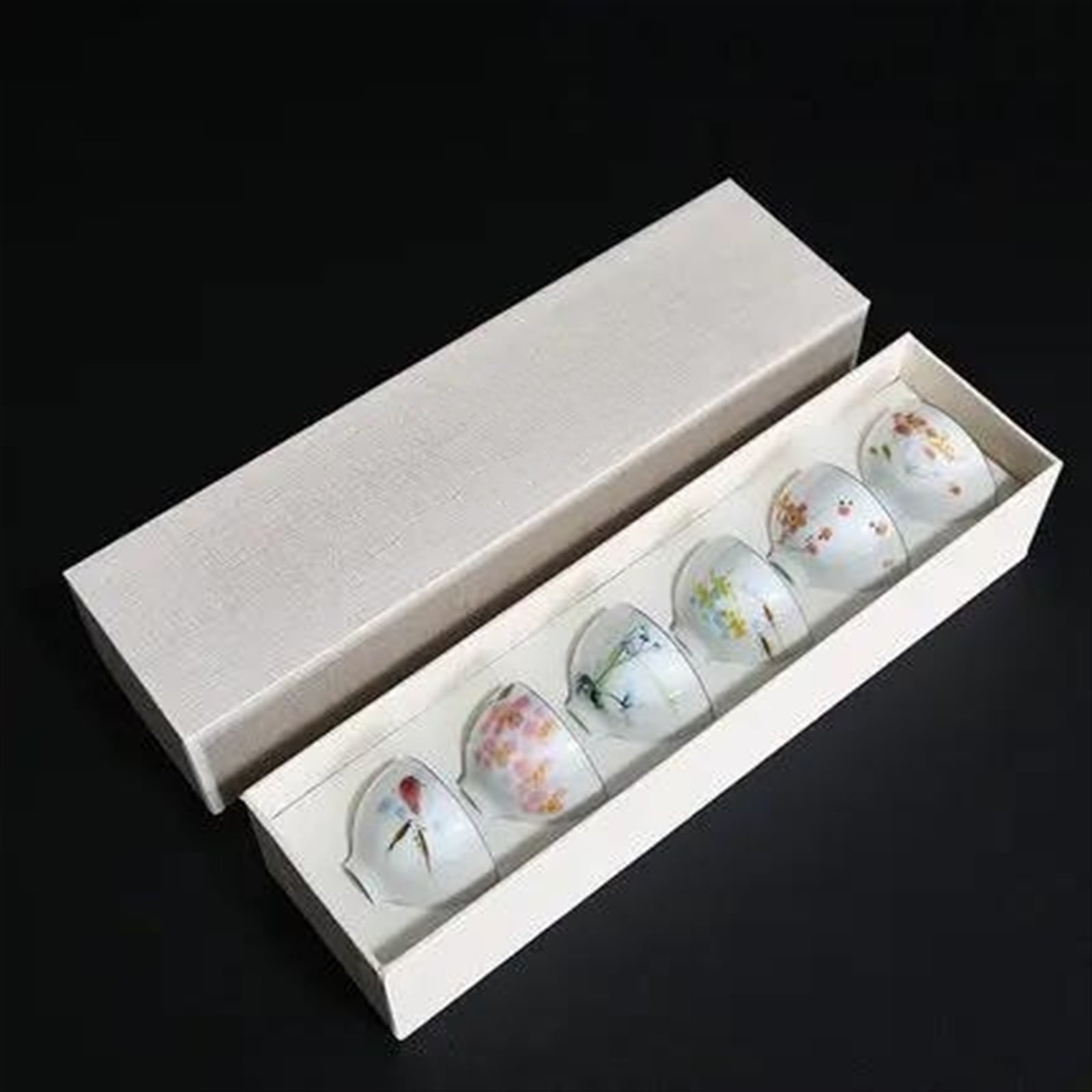 6pc Set Ceramic Tea Cup Arabic Espresso Coffee Cup Chinese Kung Fu ...